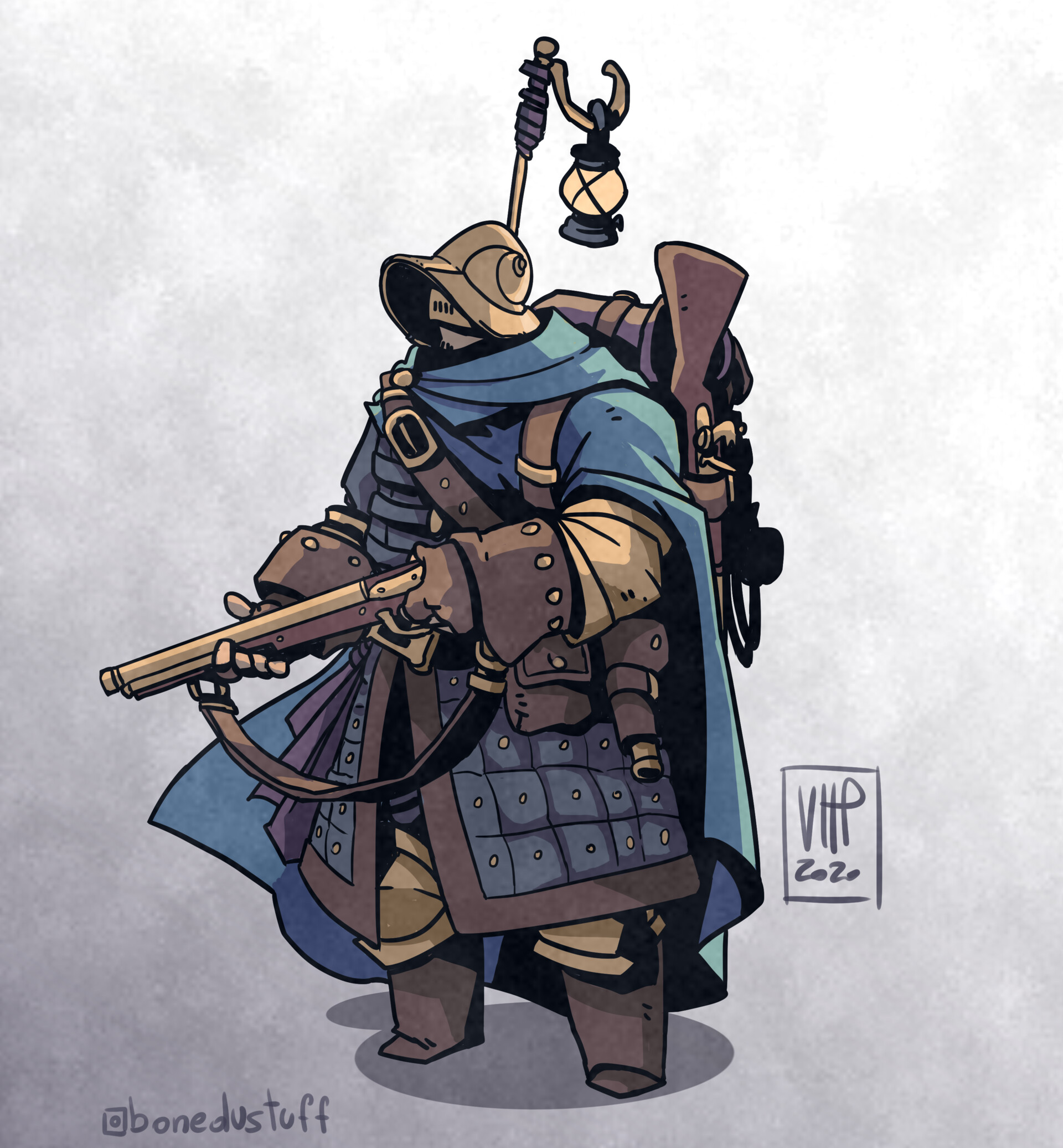 ArtStation - Guglielmo, gunner for hire