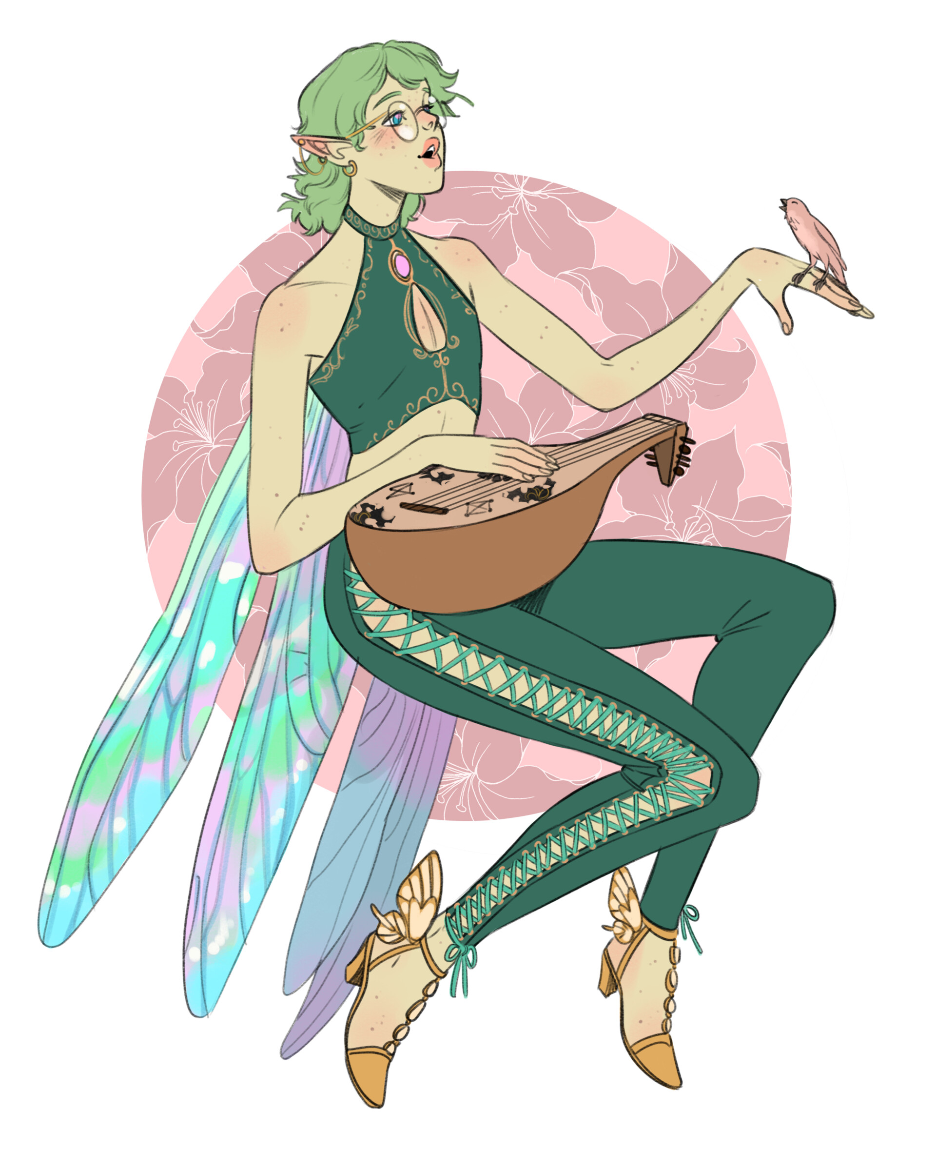 ArtStation - Snow Sprinkles, fae sorcerer