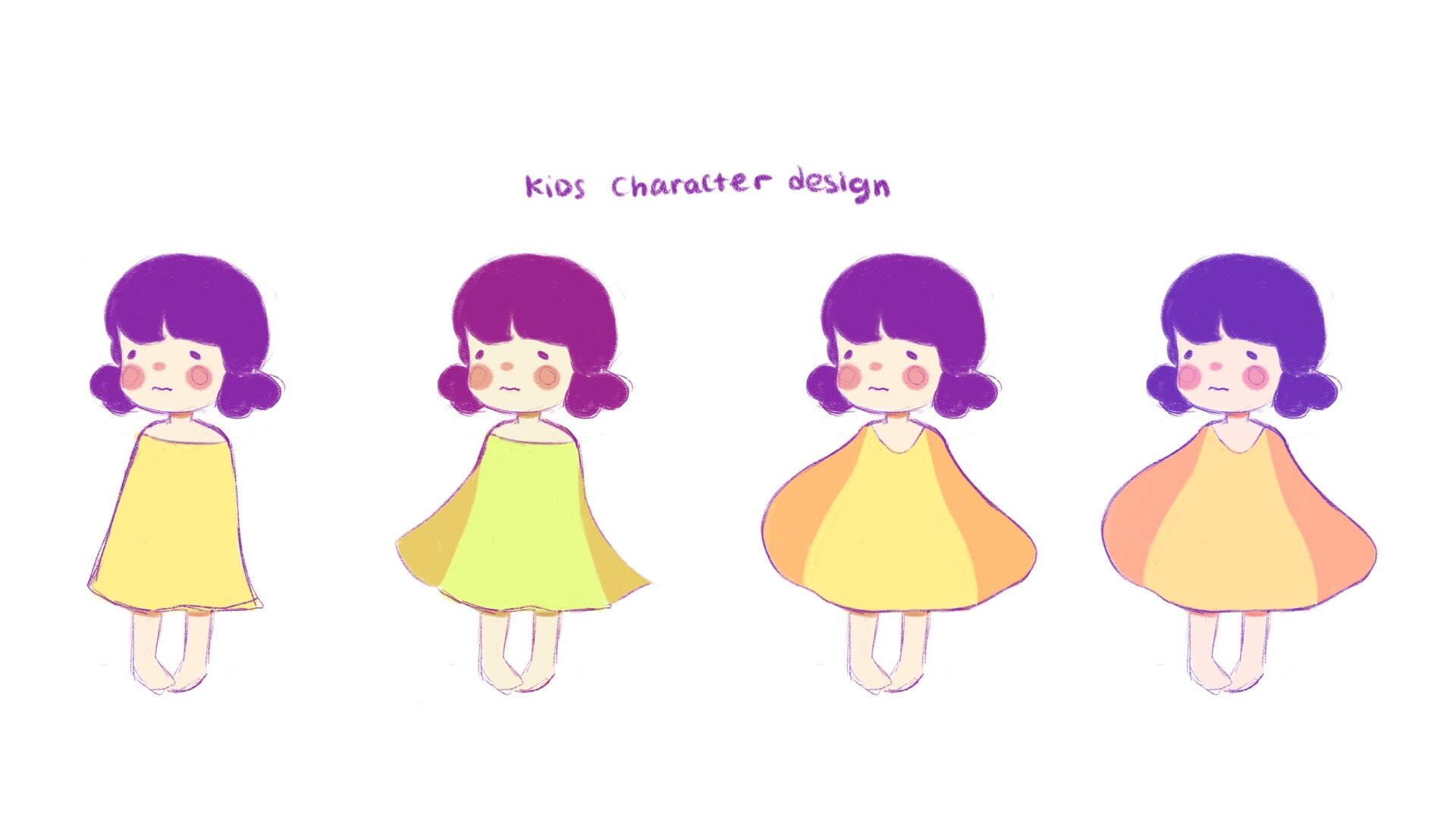 Clarice Natasha (AllyClarry) - Character Sheet Concept Art (By The Sea - 2019)