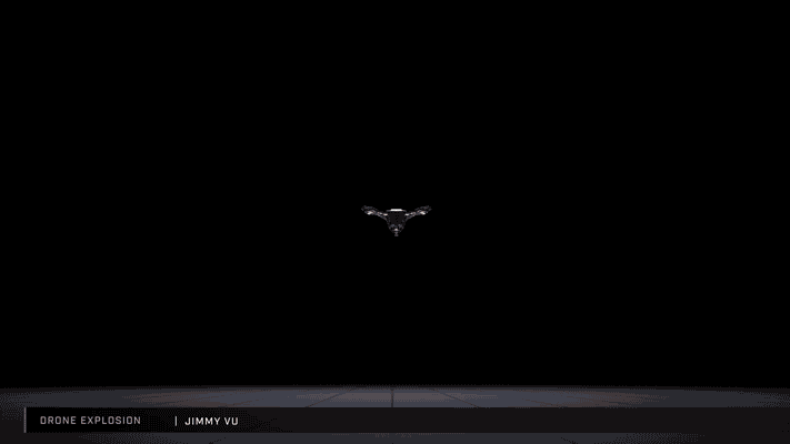 drone explosion sound