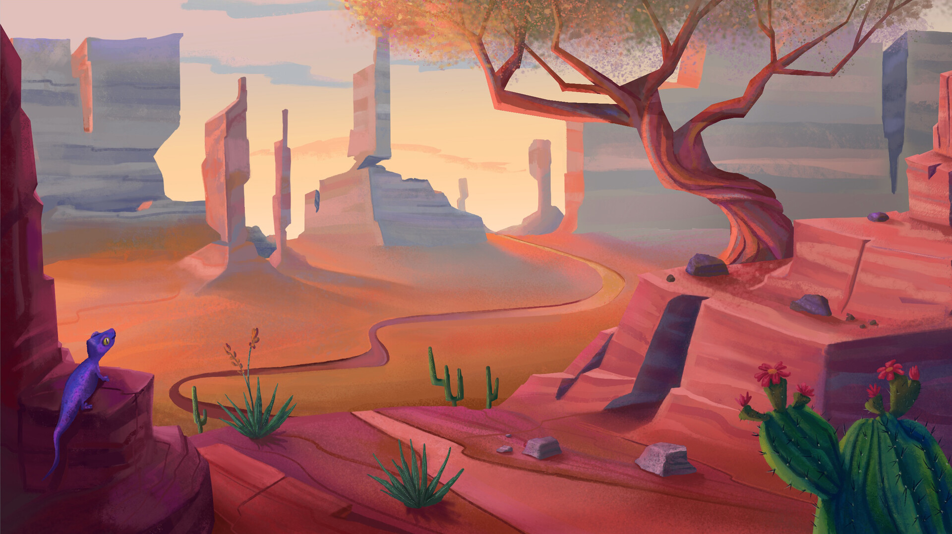 ArtStation - Desert: Visual Dev