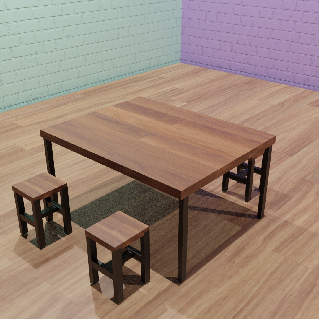 ArtStation - Table my first ever render