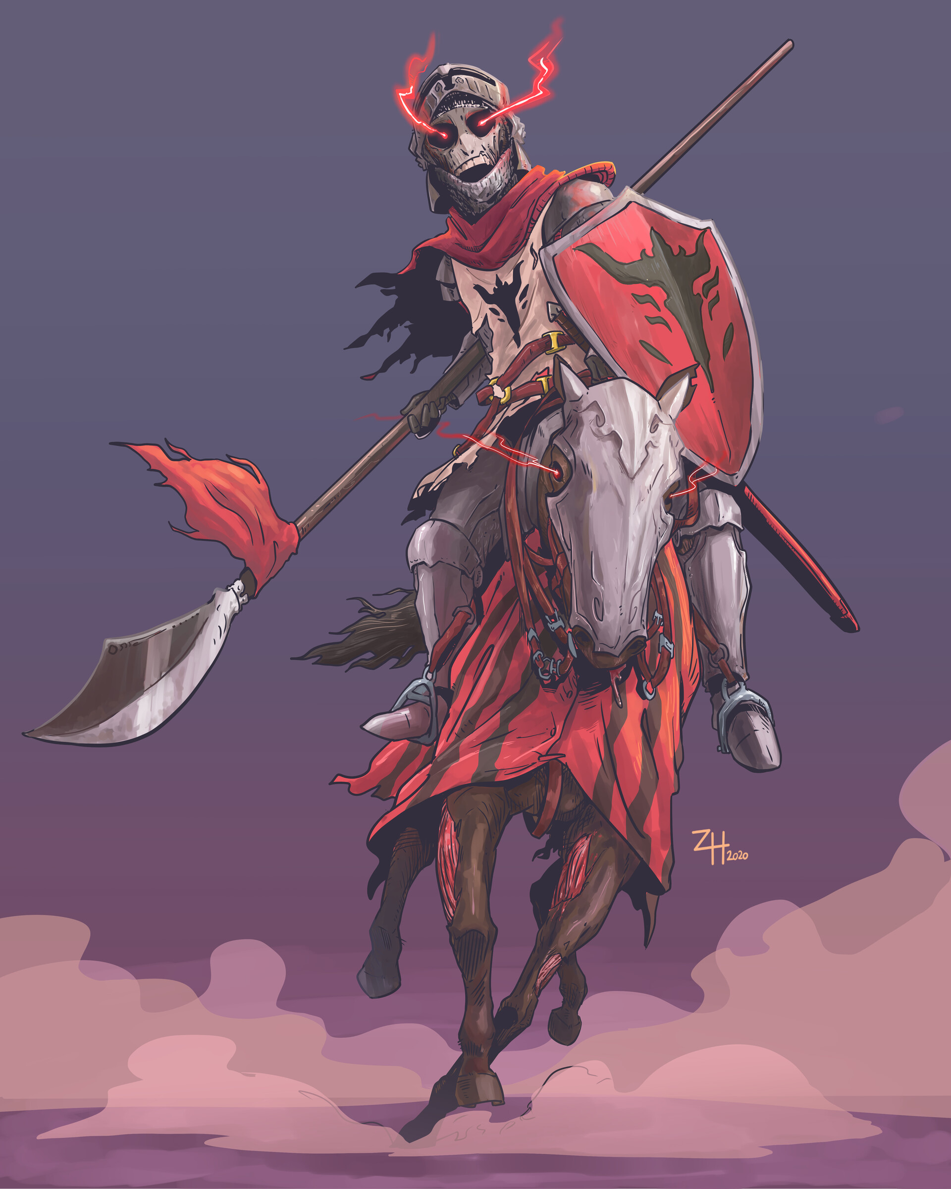 ArtStation - Undead cavalry