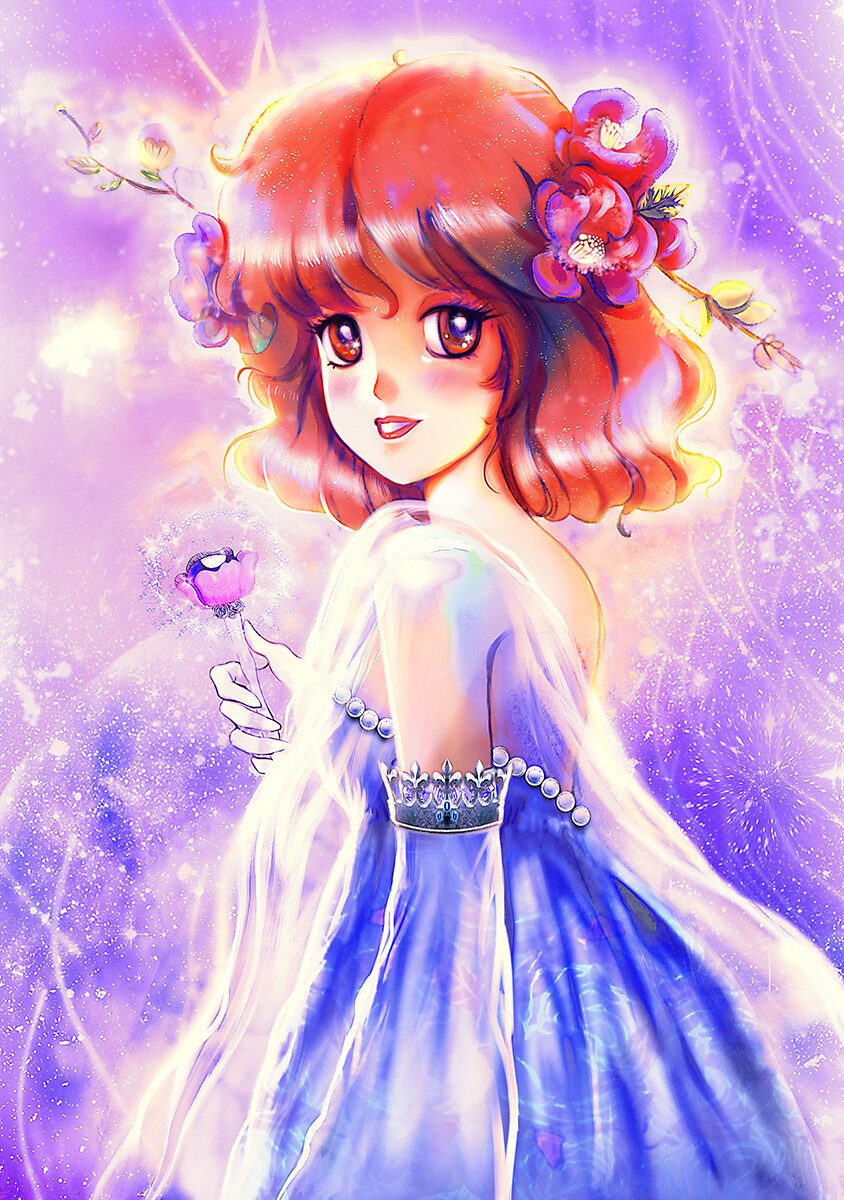 ArtStation - Old School Magical Girl