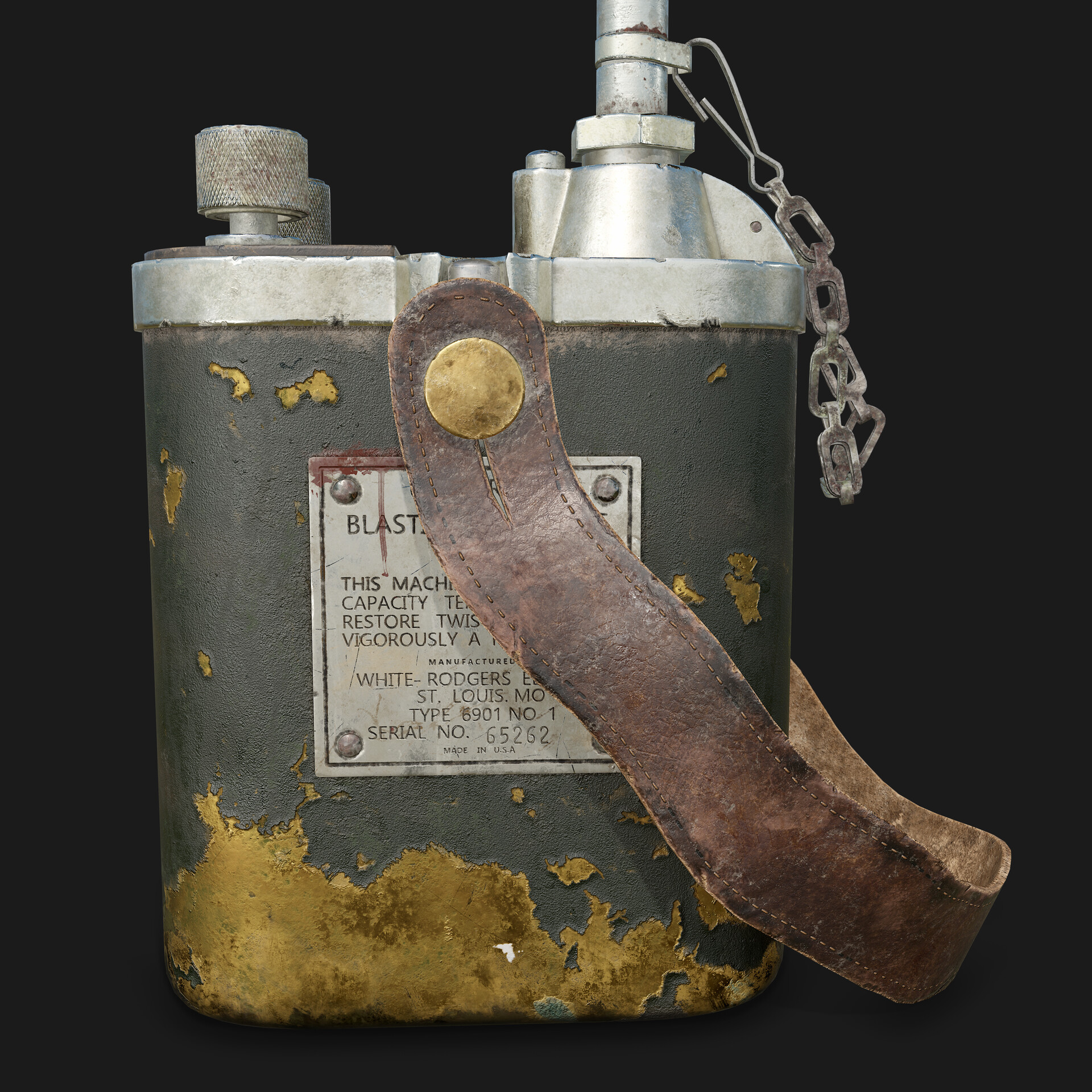 Shiva Tikoo - WWII U.S. Army 10 Cap Blasting Machine