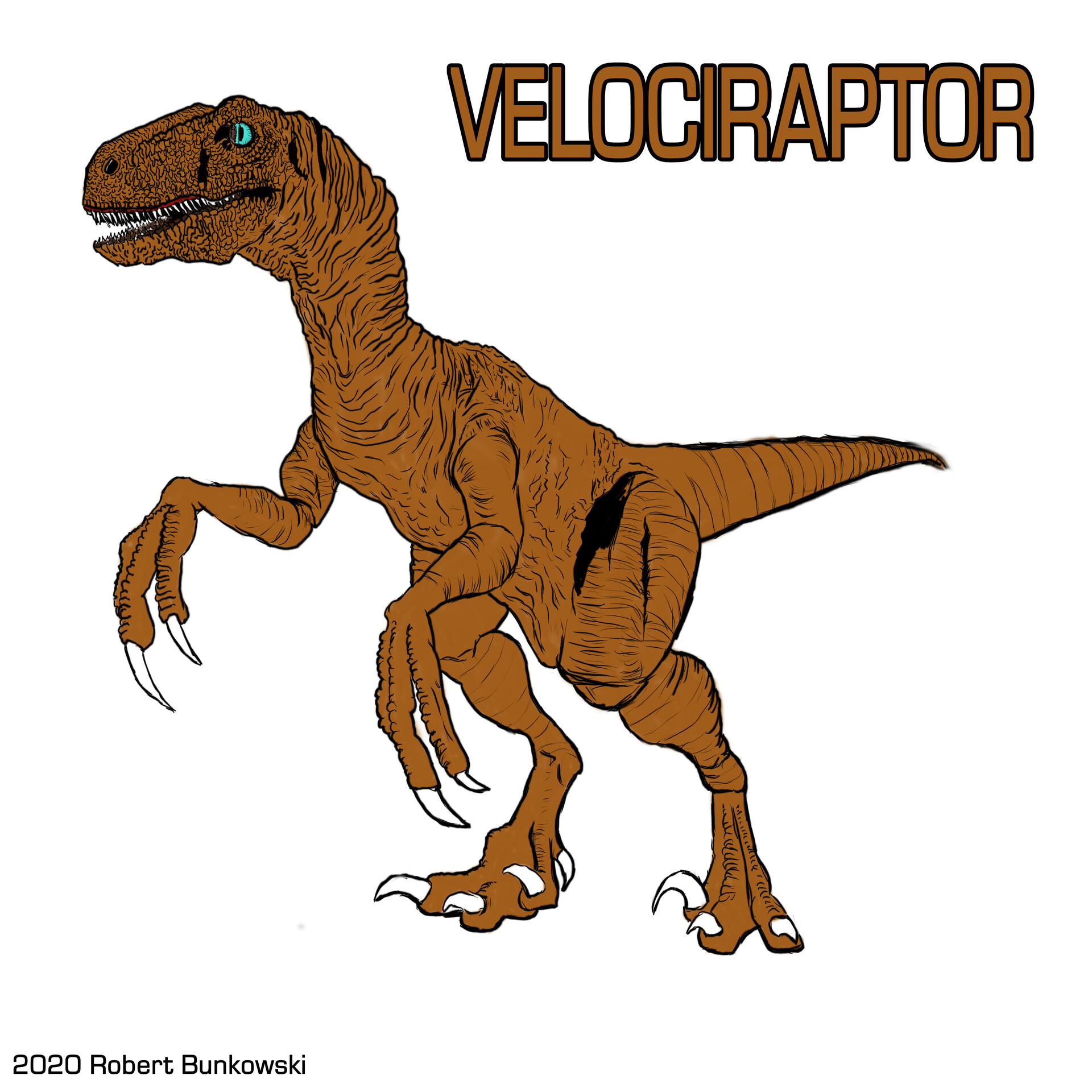 ArtStation - Velociraptor