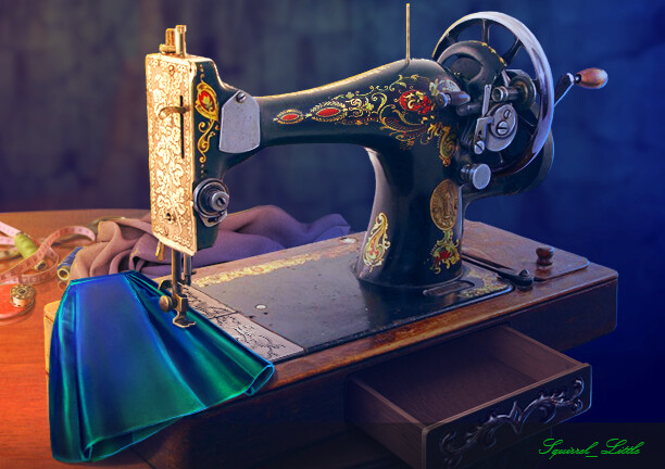 ArtStation - Sewing machine