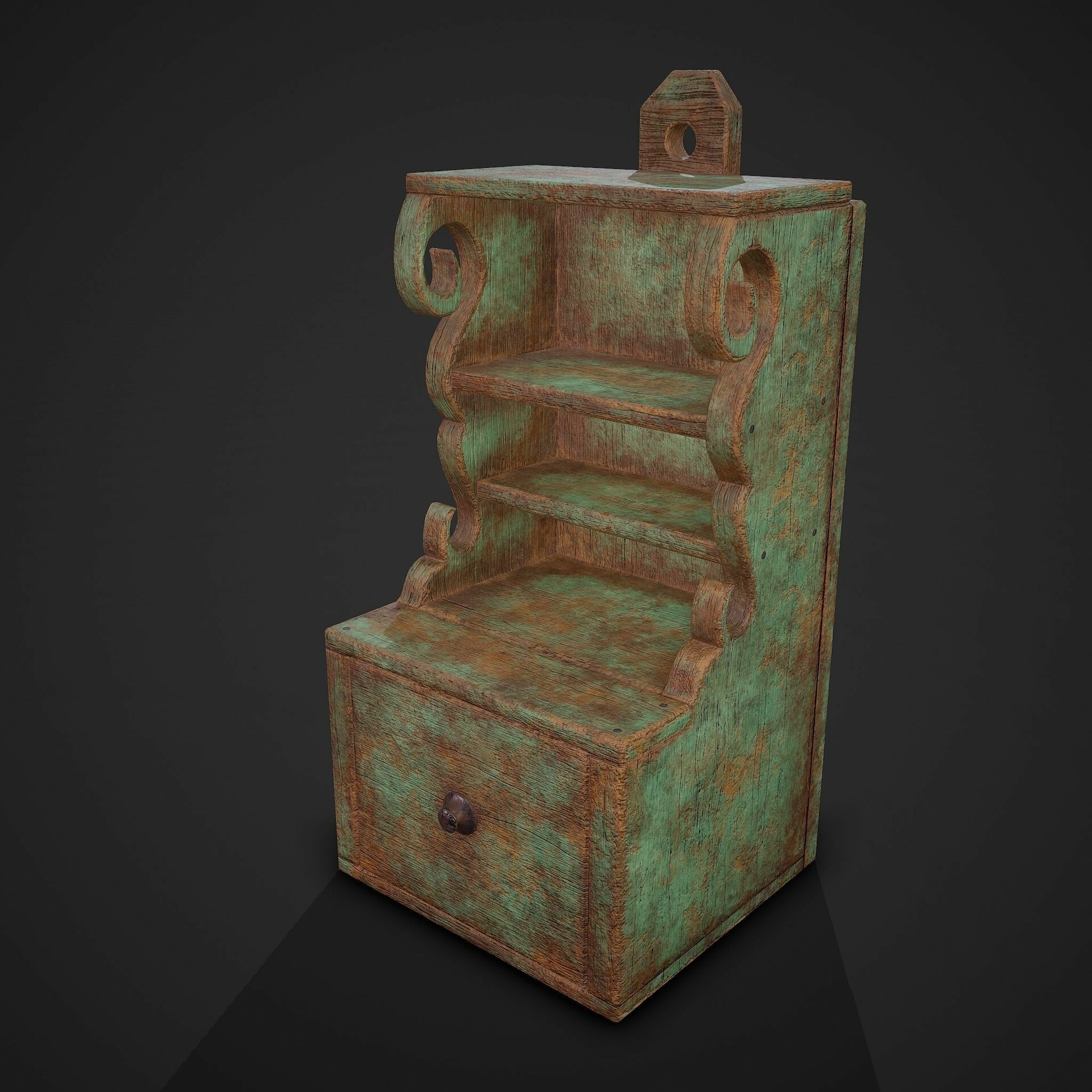 ArtStation - Medieval Storage Box Prop