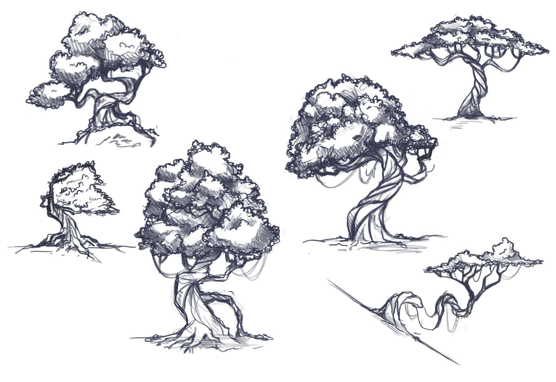 ArtStation - Tree character design