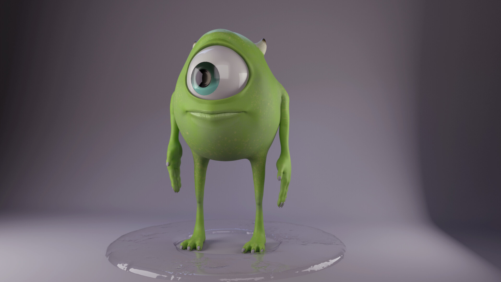 ArtStation - Pixar's Mike Wazowski
