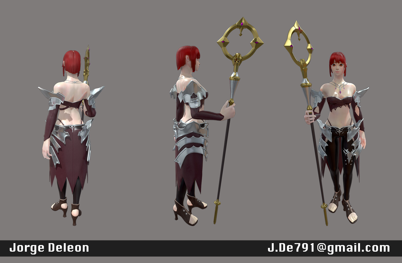 Jorge Deleon - Female, Wizard