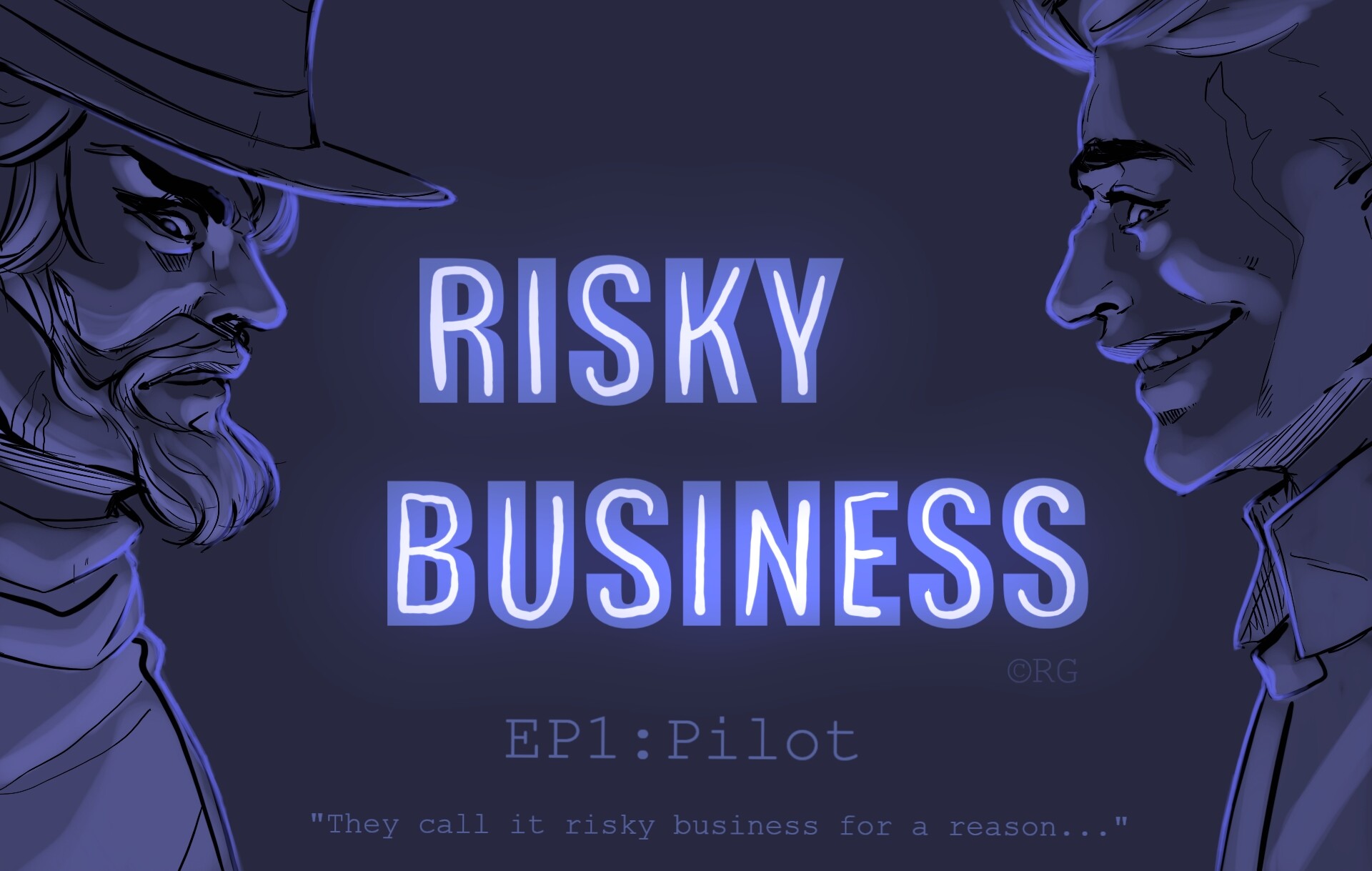 ArtStation - Risky Business OC