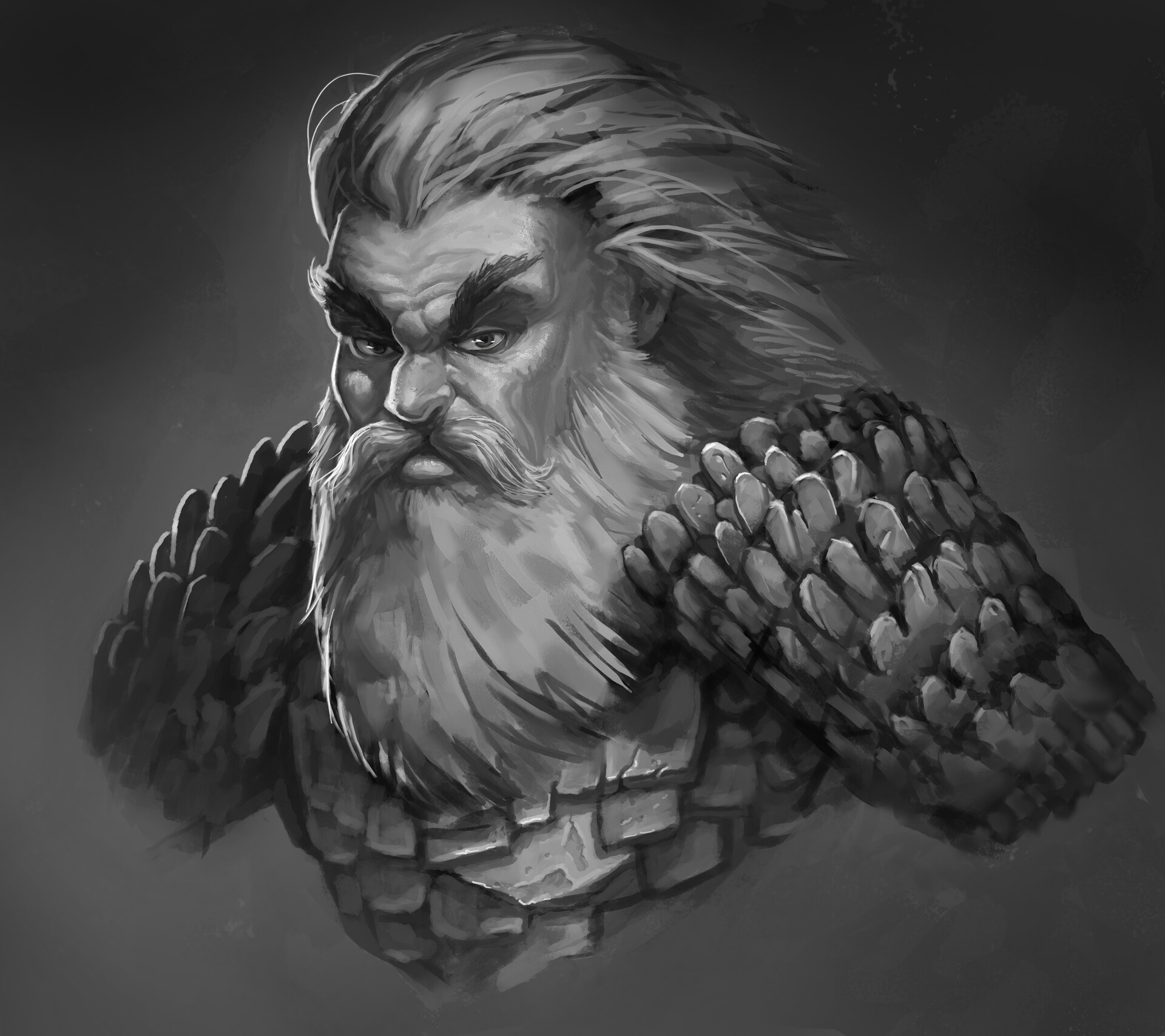 ArtStation - Stern look