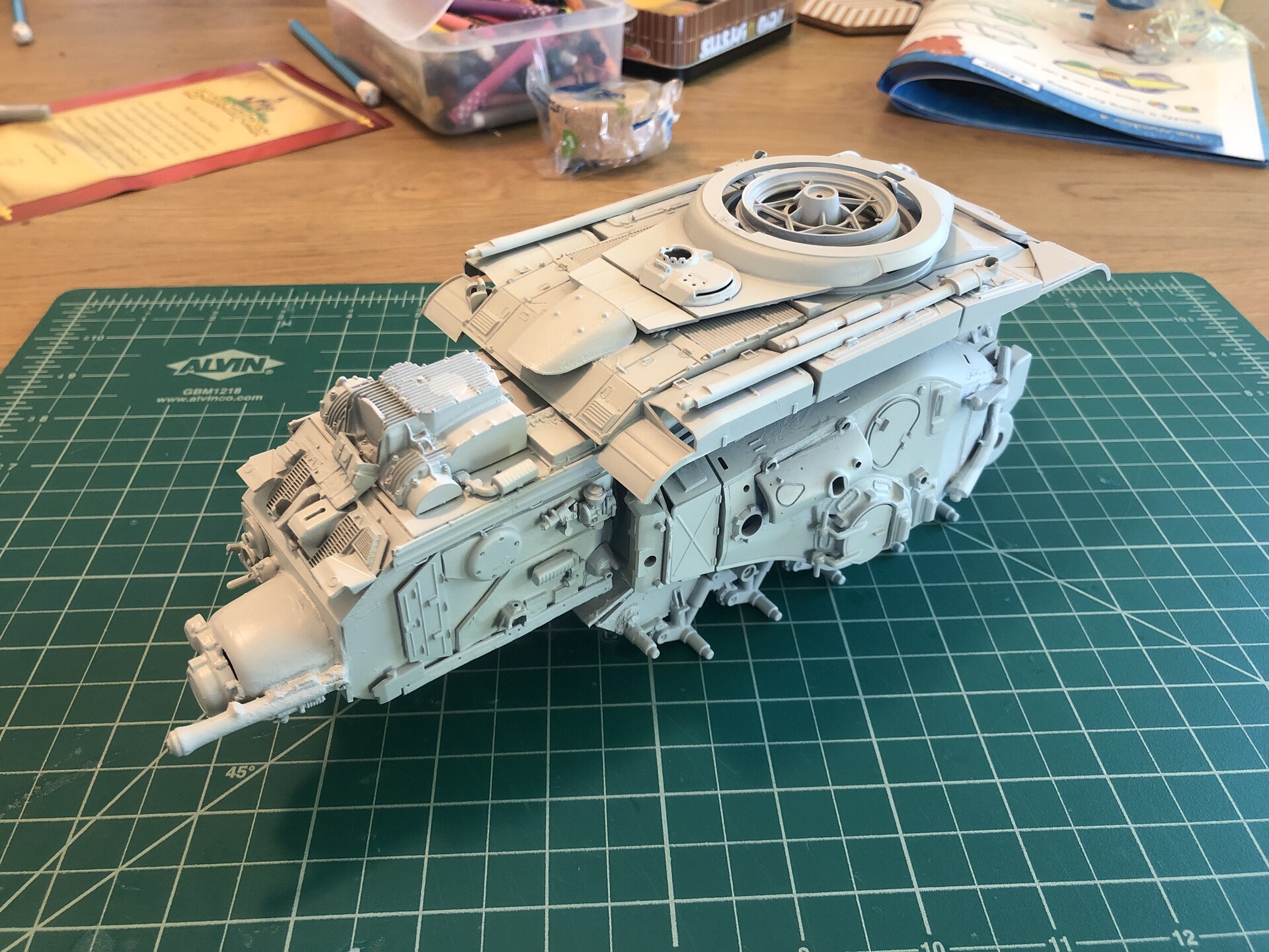 ArtStation - Weekend kitbash sketch #1