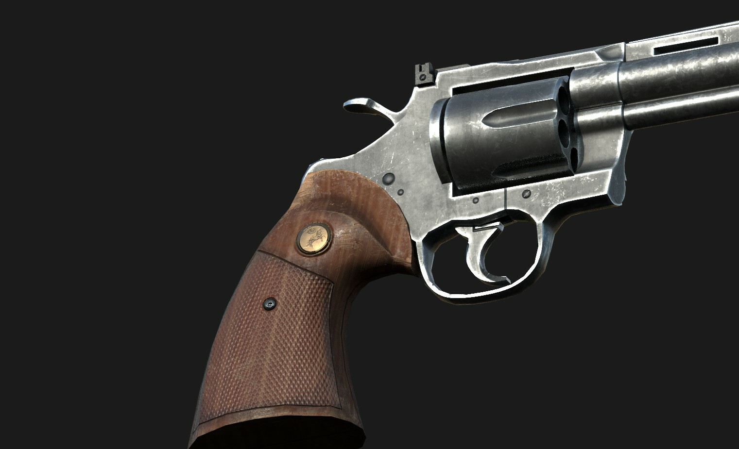 ArtStation - Colt Python 357 / Game asset