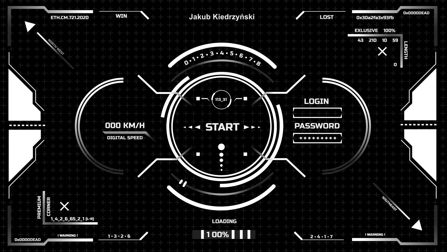 ArtStation - GUI to game car