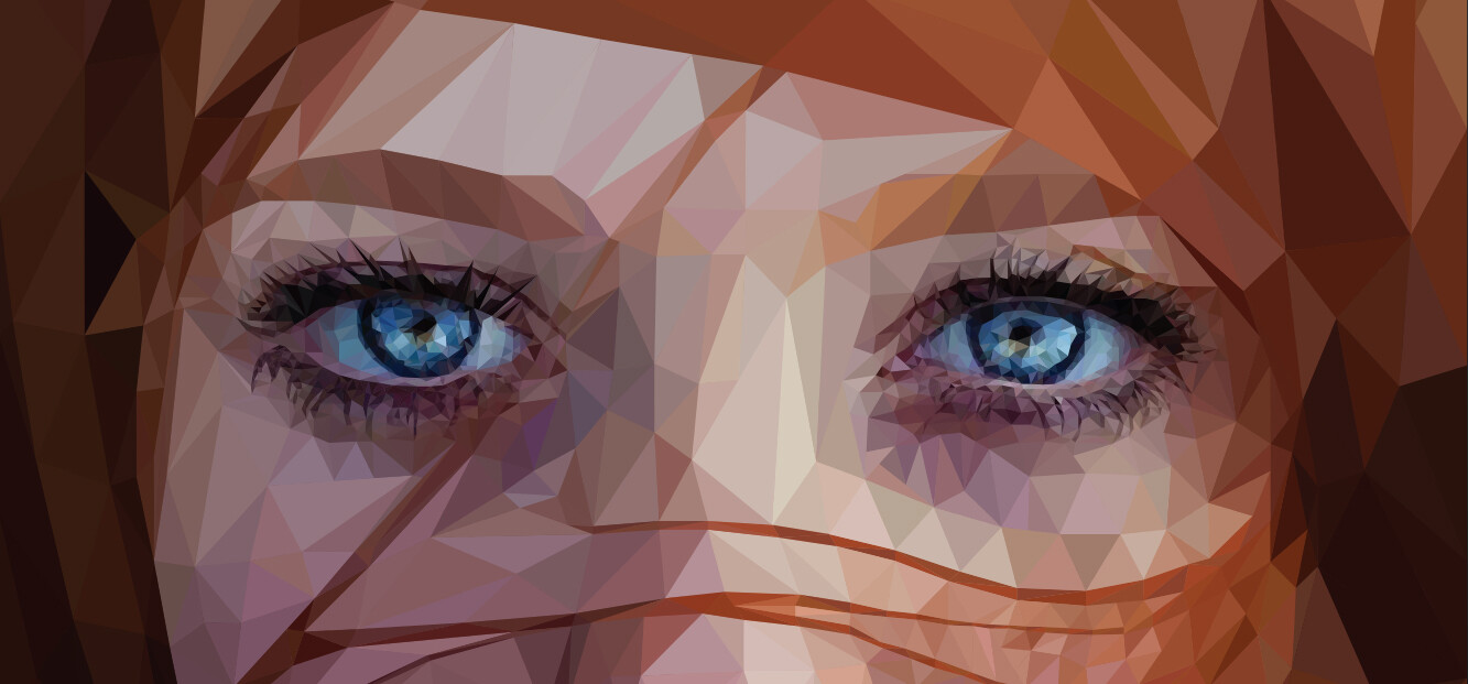 Leonardo Alcantara - Redhead Low poly style