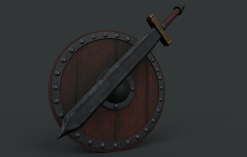 ArtStation - Sword and Shield