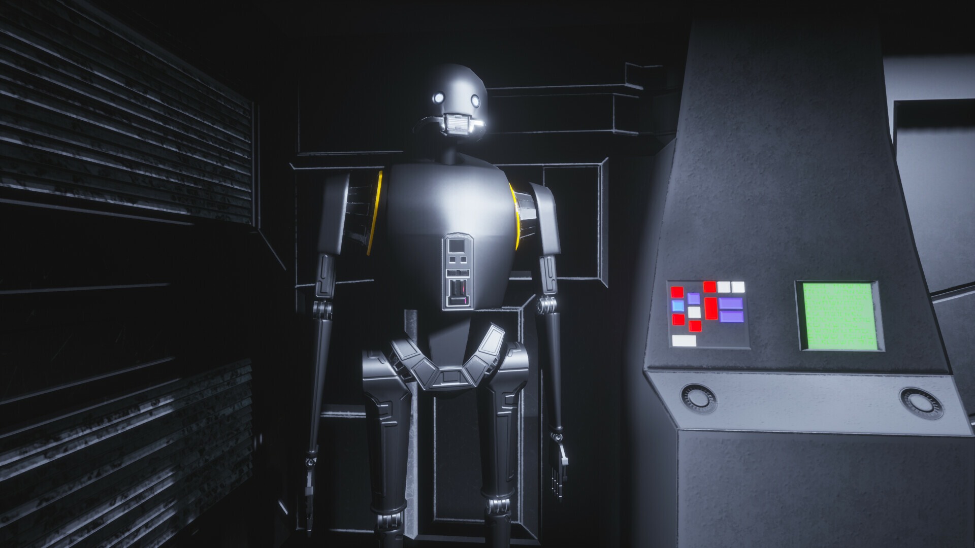 ArtStation - Imperial prison droid