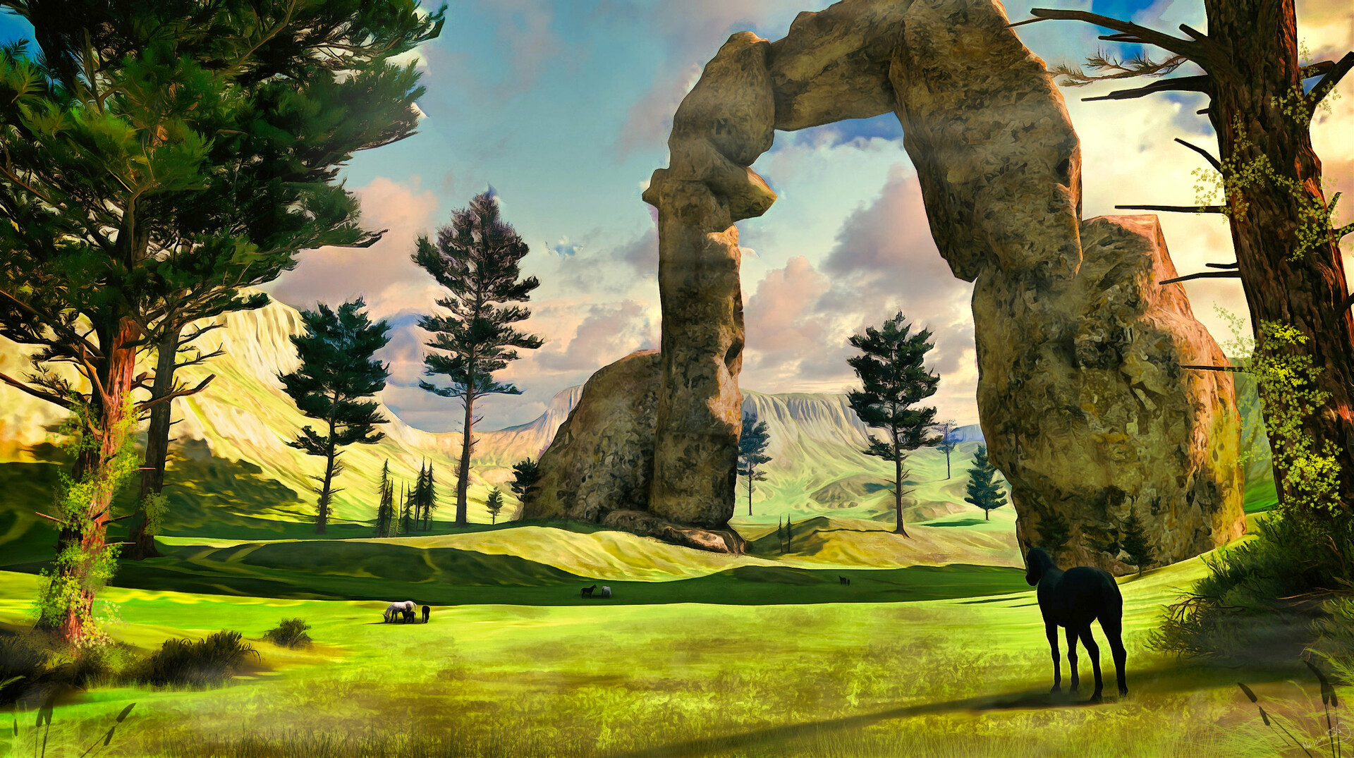 Finally at home : FlowScape