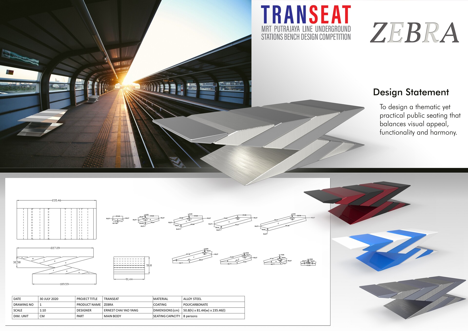 Ernest Chai - TRANSEAT – THE MRT PUTRAJAYA LINE UNDERGROUND STATIONS ...