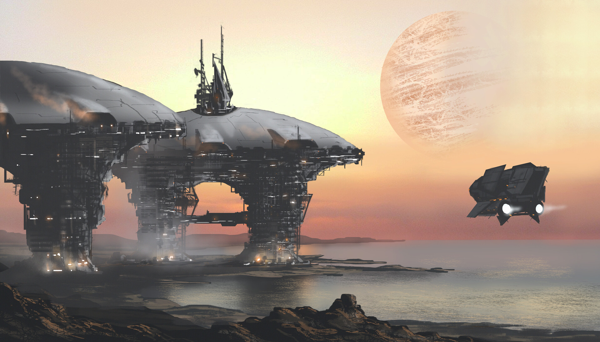 ArtStation - Offworld Habitation