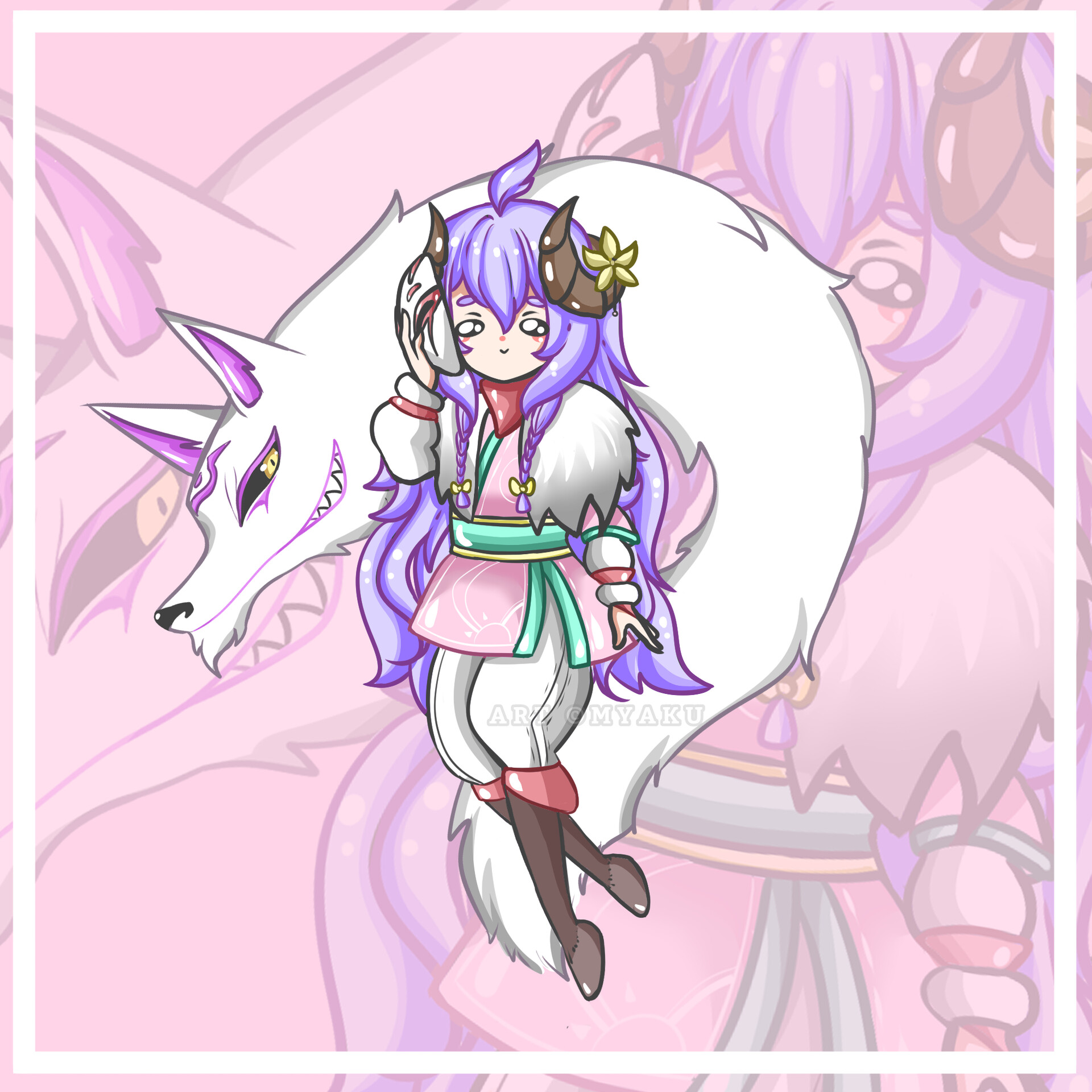 ArtStation - Kindred Spirit Blossom