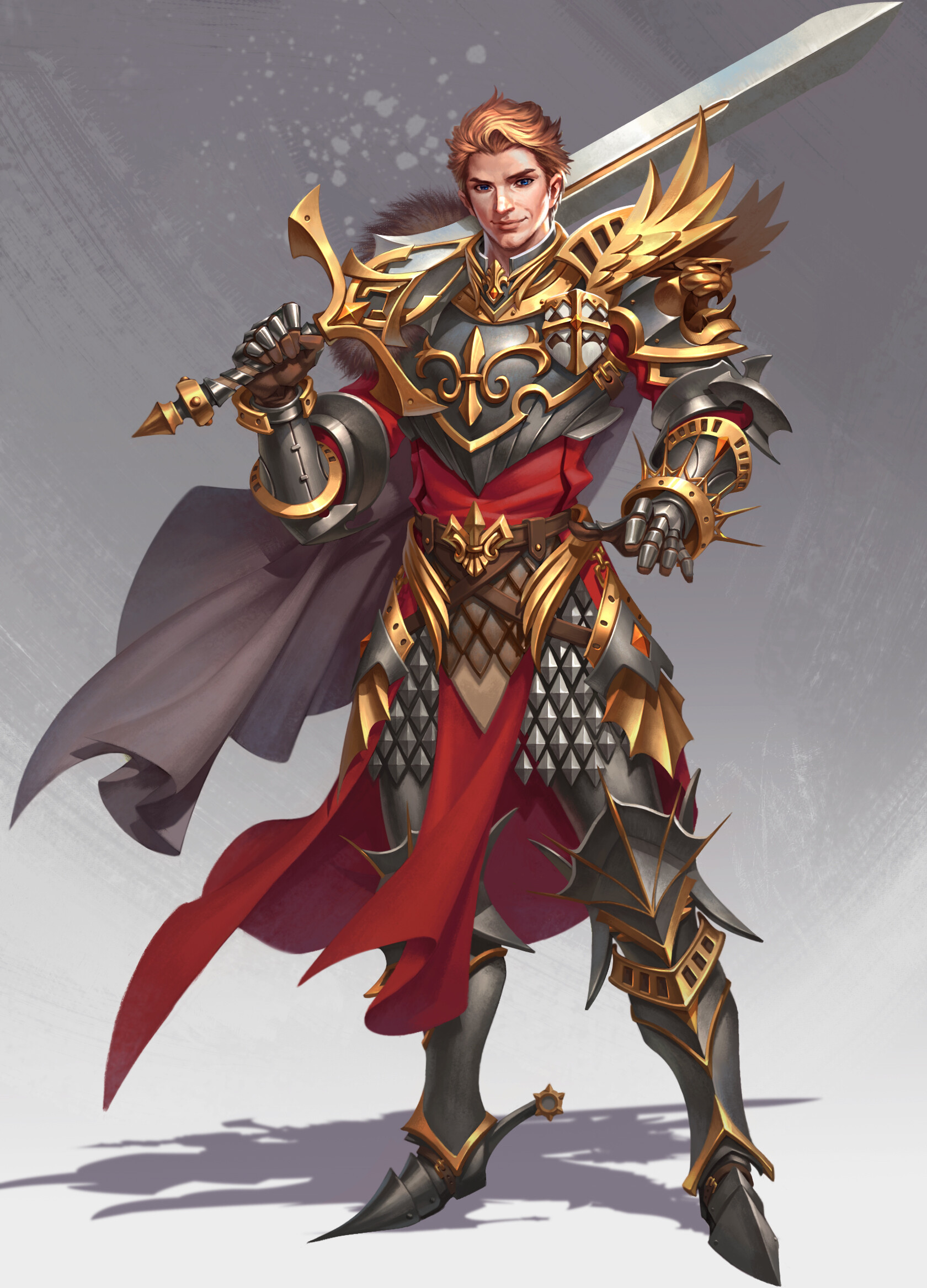 how to draw royale knight