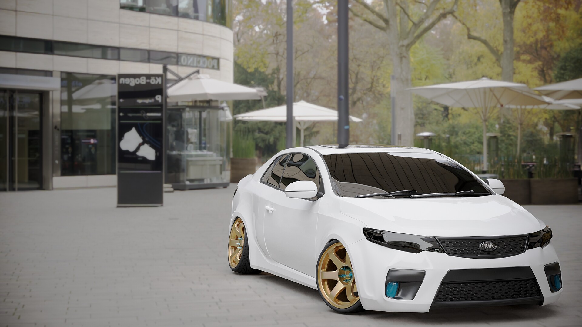 Kia Cerato Koup White