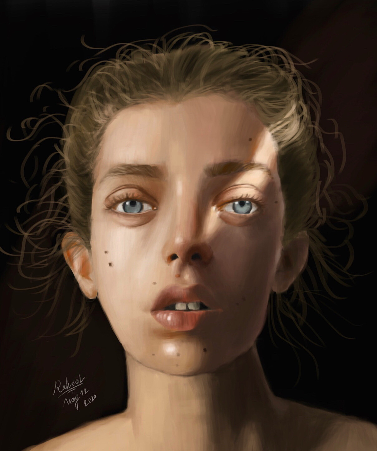ArtStation - Portrait study