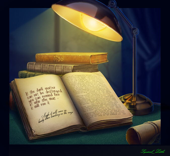 ArtStation - Book and light