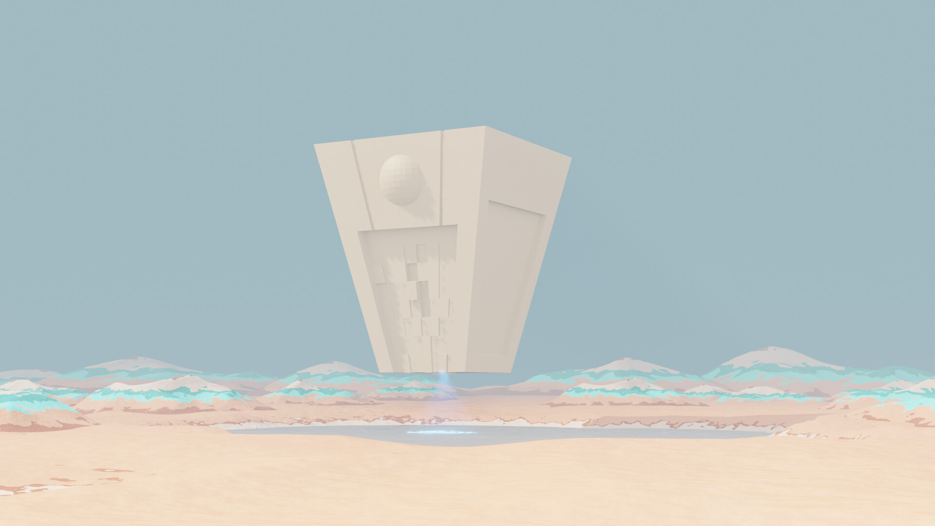 ArtStation - Abstract Desert