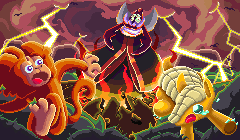 ArtStation - Super Mombo Quest Intro