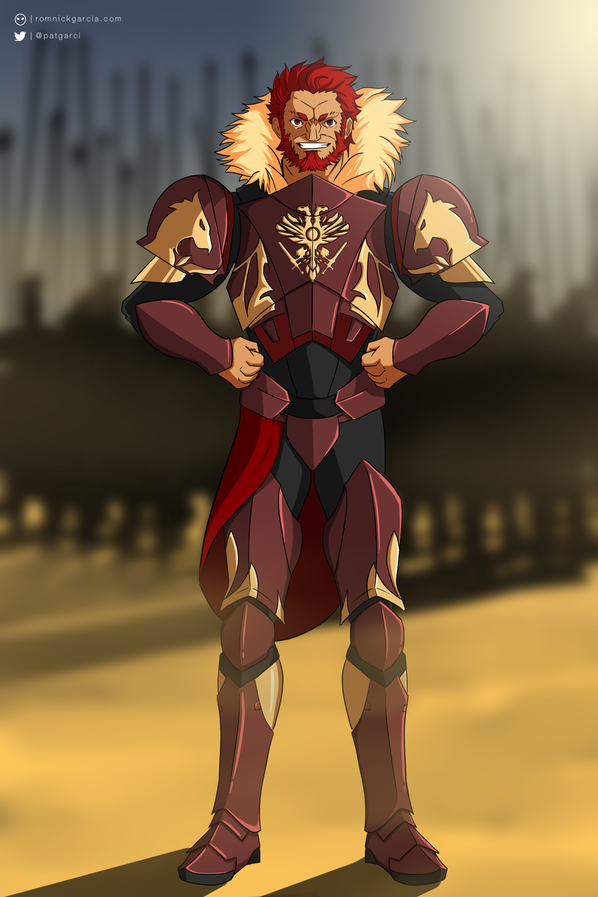 ArtStation - Destiny 2 x Fate| Iskandar Titan