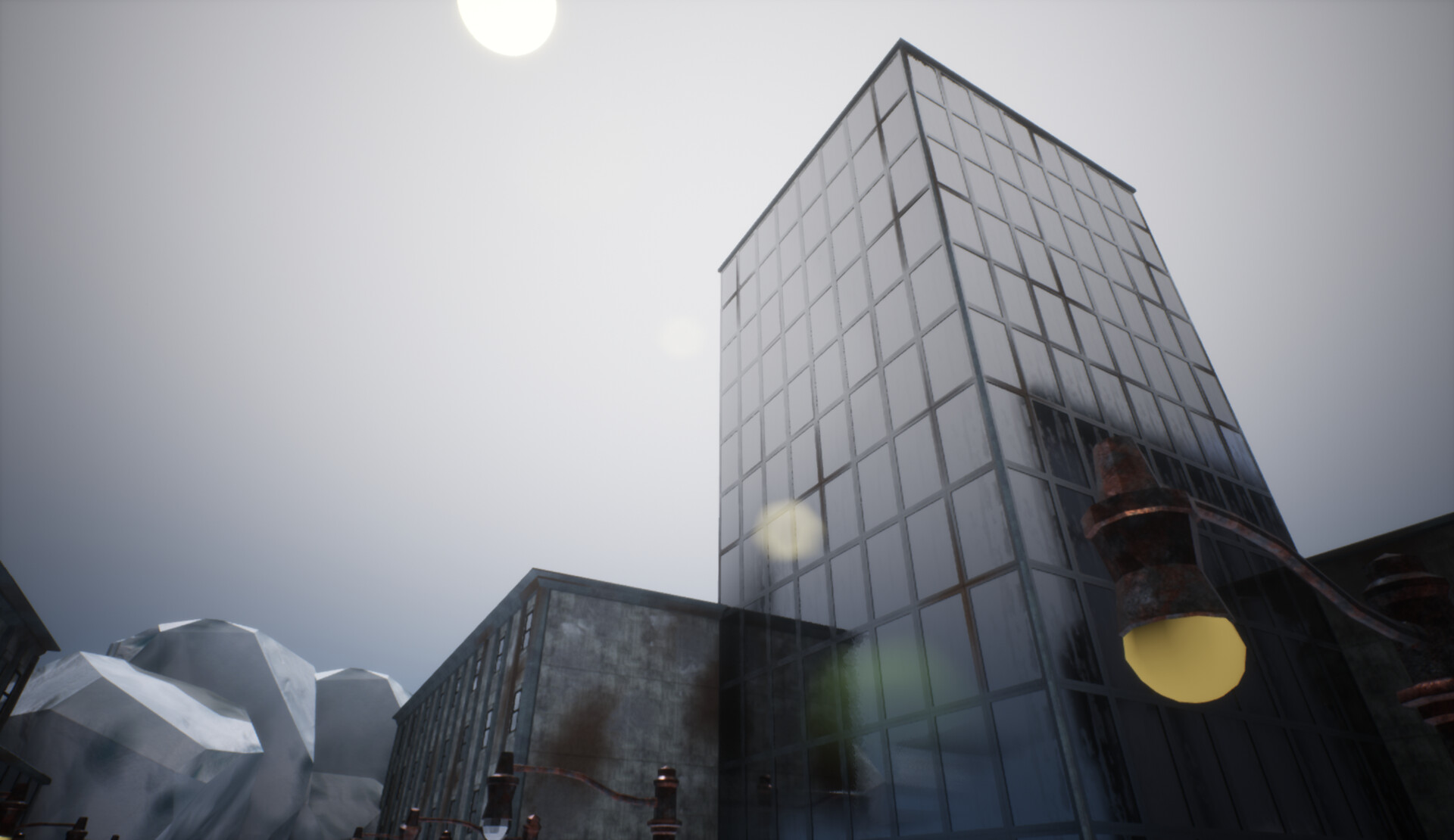 ArtStation - Frozen Apocalypse City Level