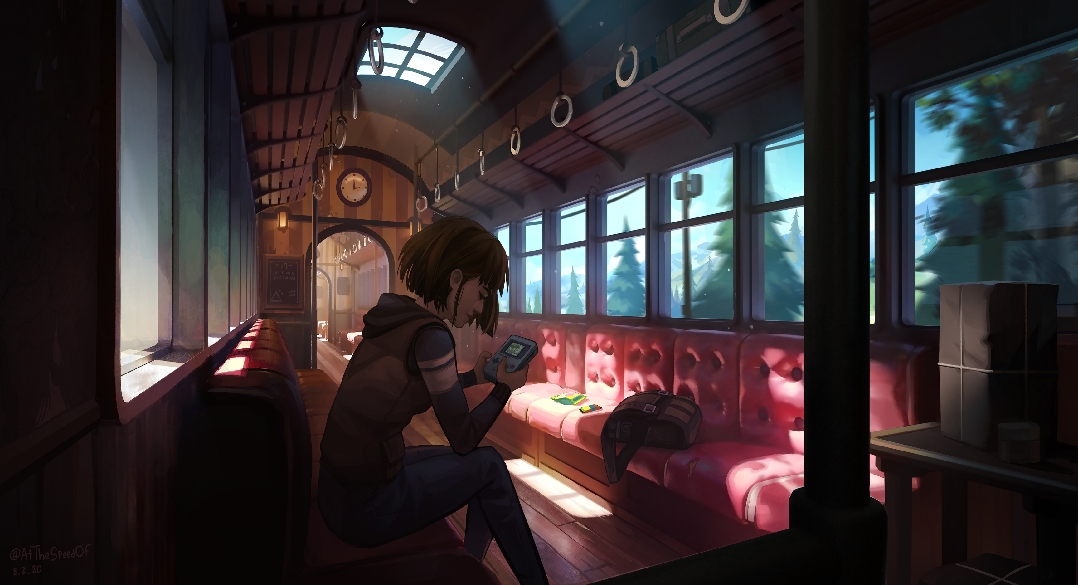 Train Ride by Jason Coates : r/ReasonableFantasy