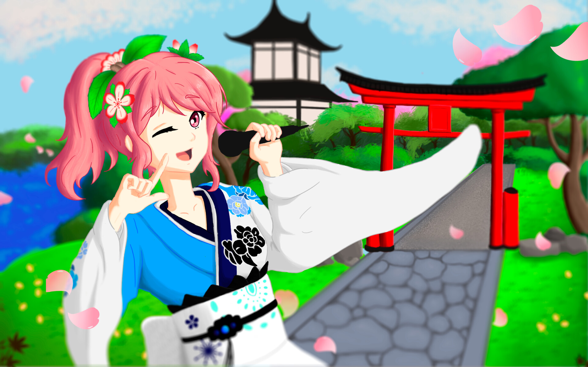 ArtStation - Maruyama Aya fanart