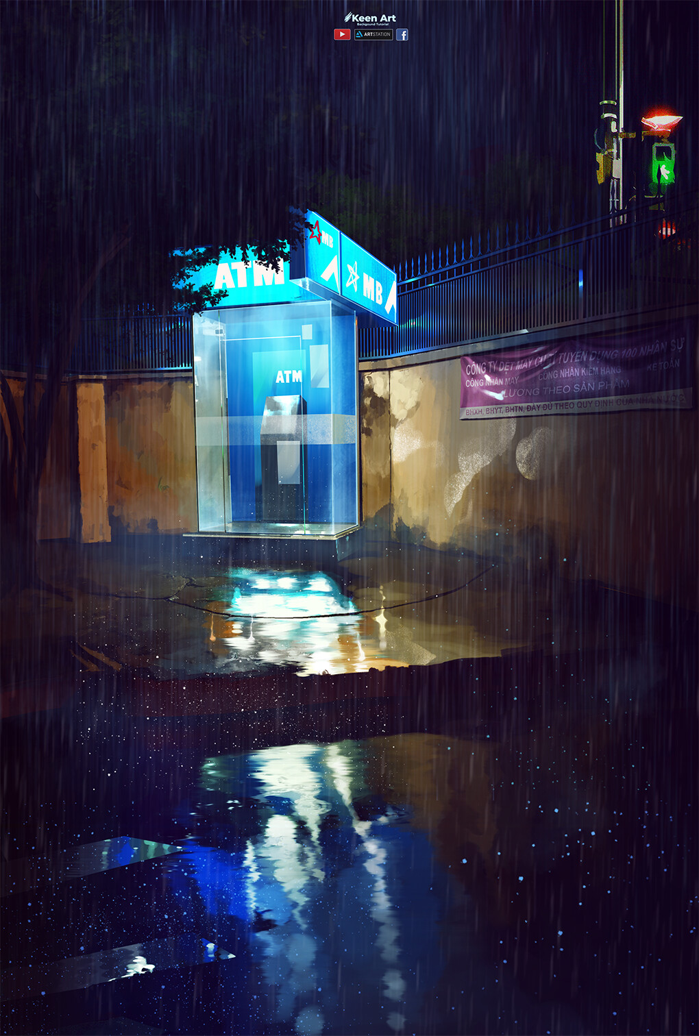 ArtStation - City Rains.