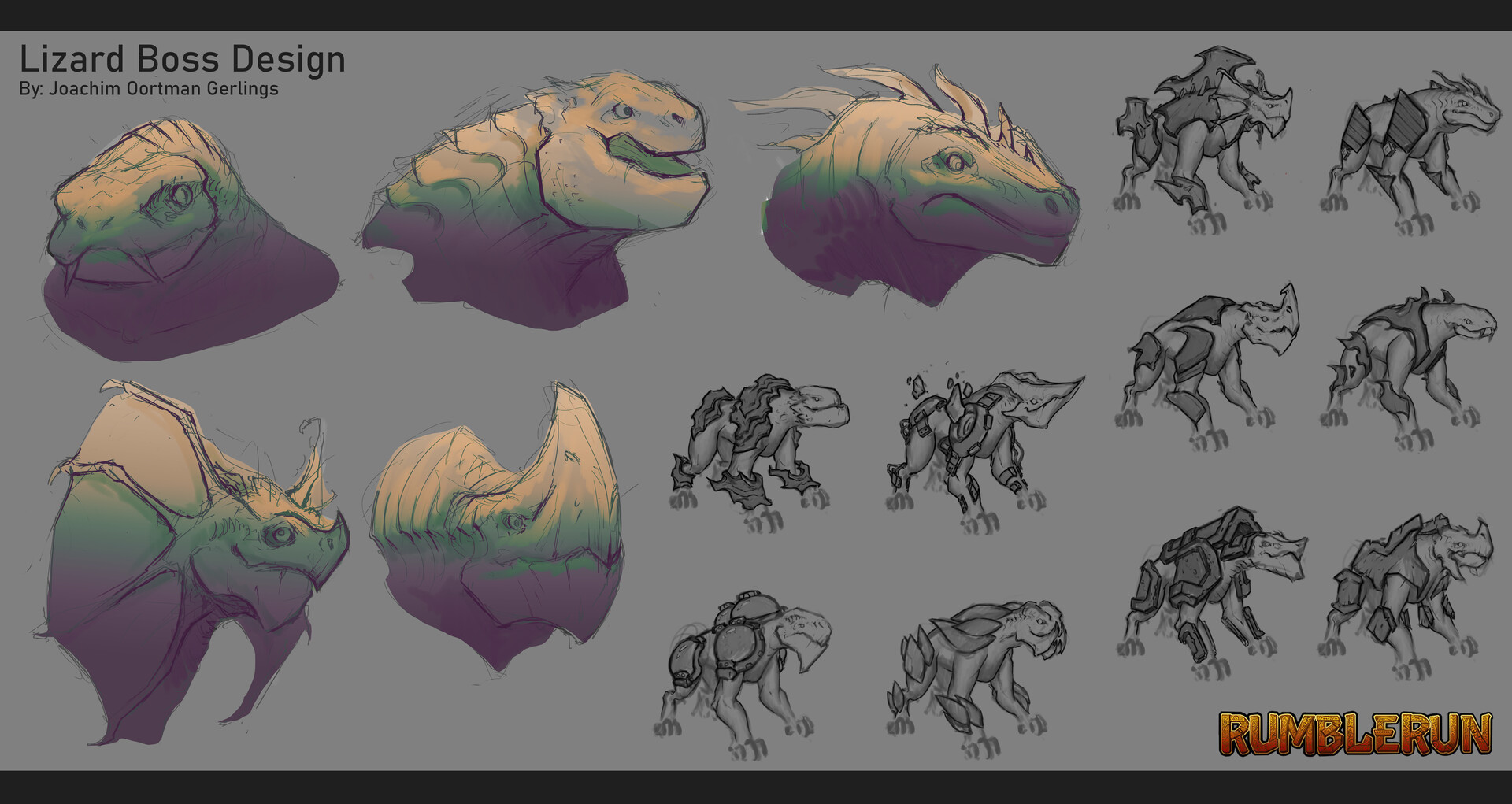 Joachim Oortman Gerlings - Lizard Boss Design