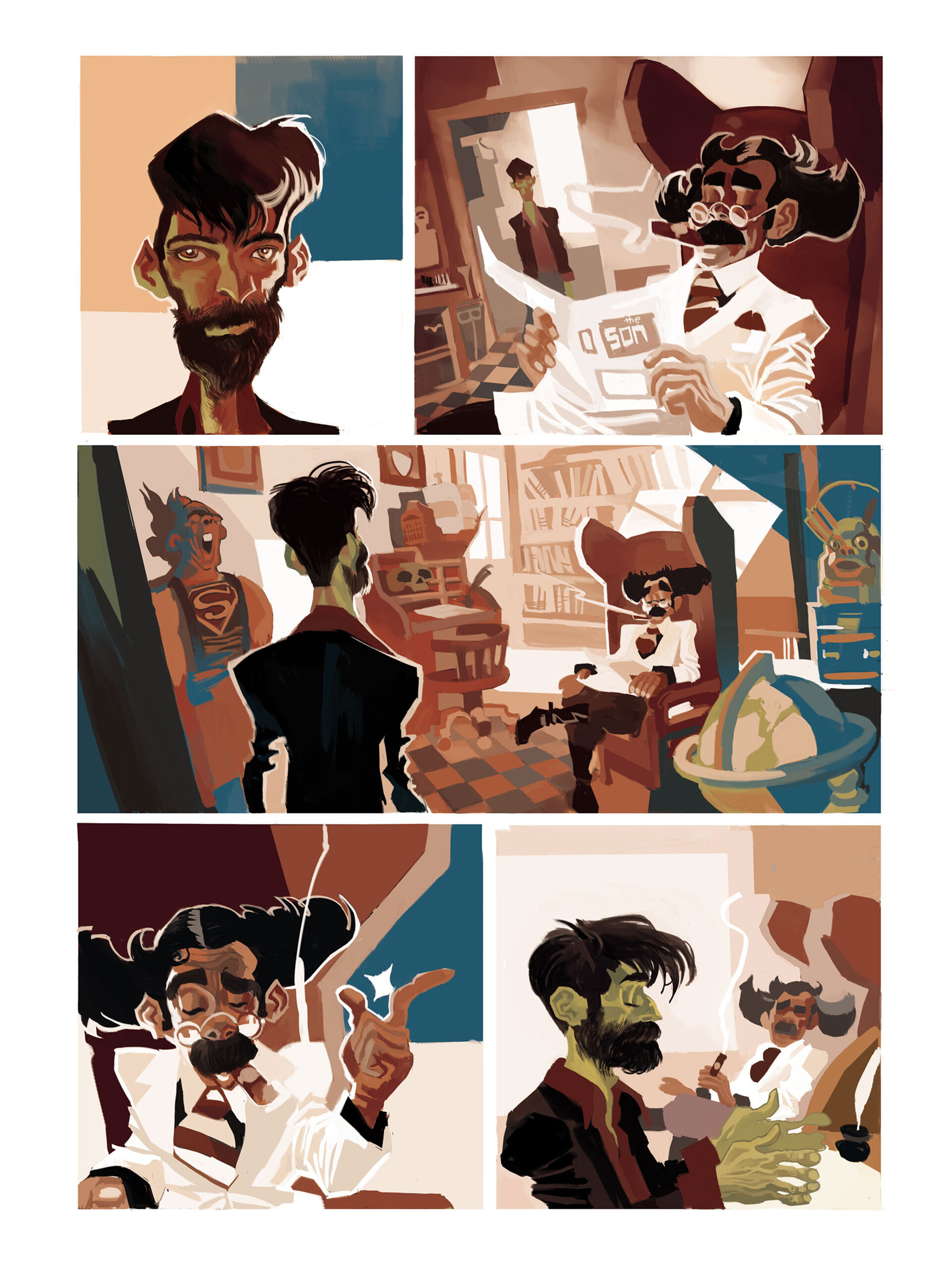 ArtStation - DYLAN DOG 1