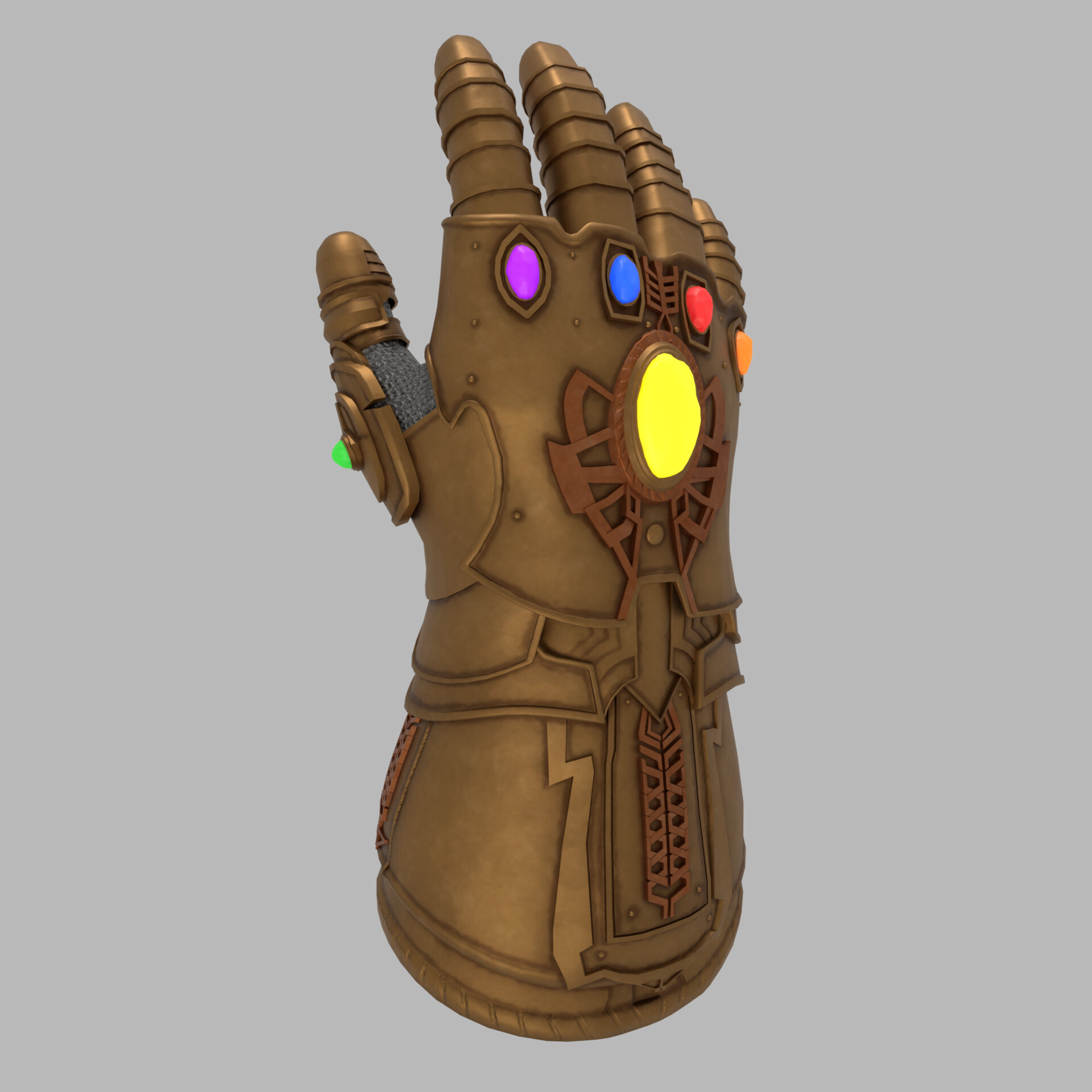 ArtStation - Infinity Gauntlet Model