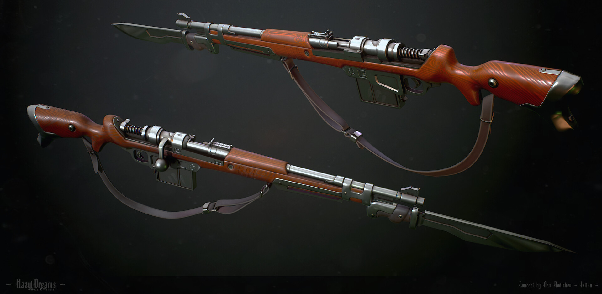 Hazel Webster - [ White Silver ] Tanya Degurechaff - Fanwork