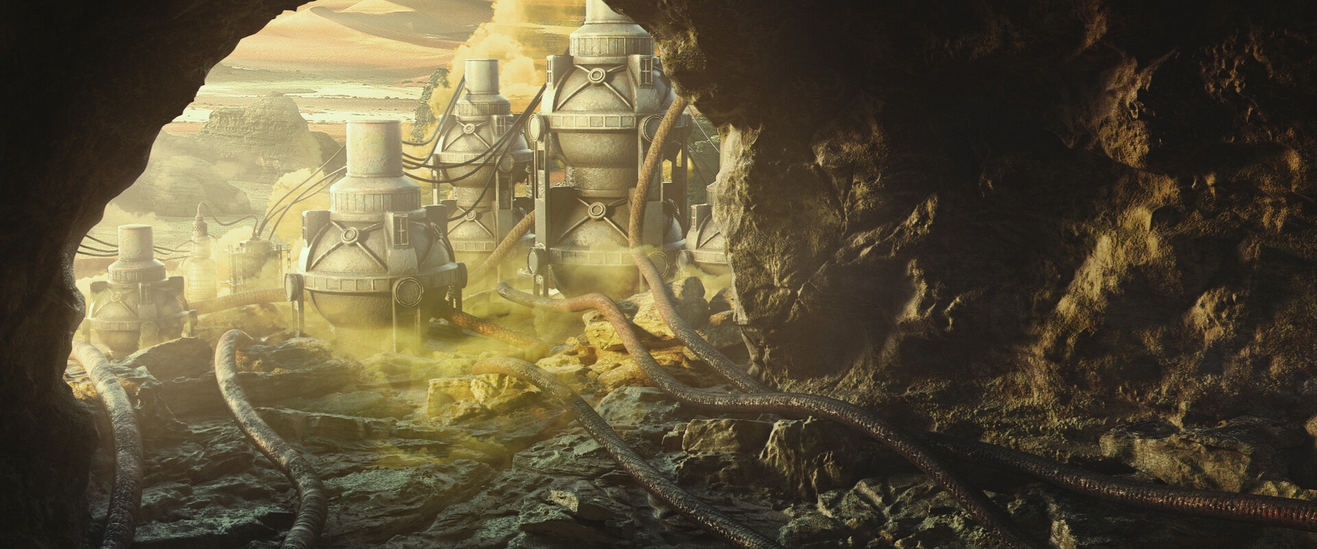 ArtStation - Kessel: Coaxial Mine