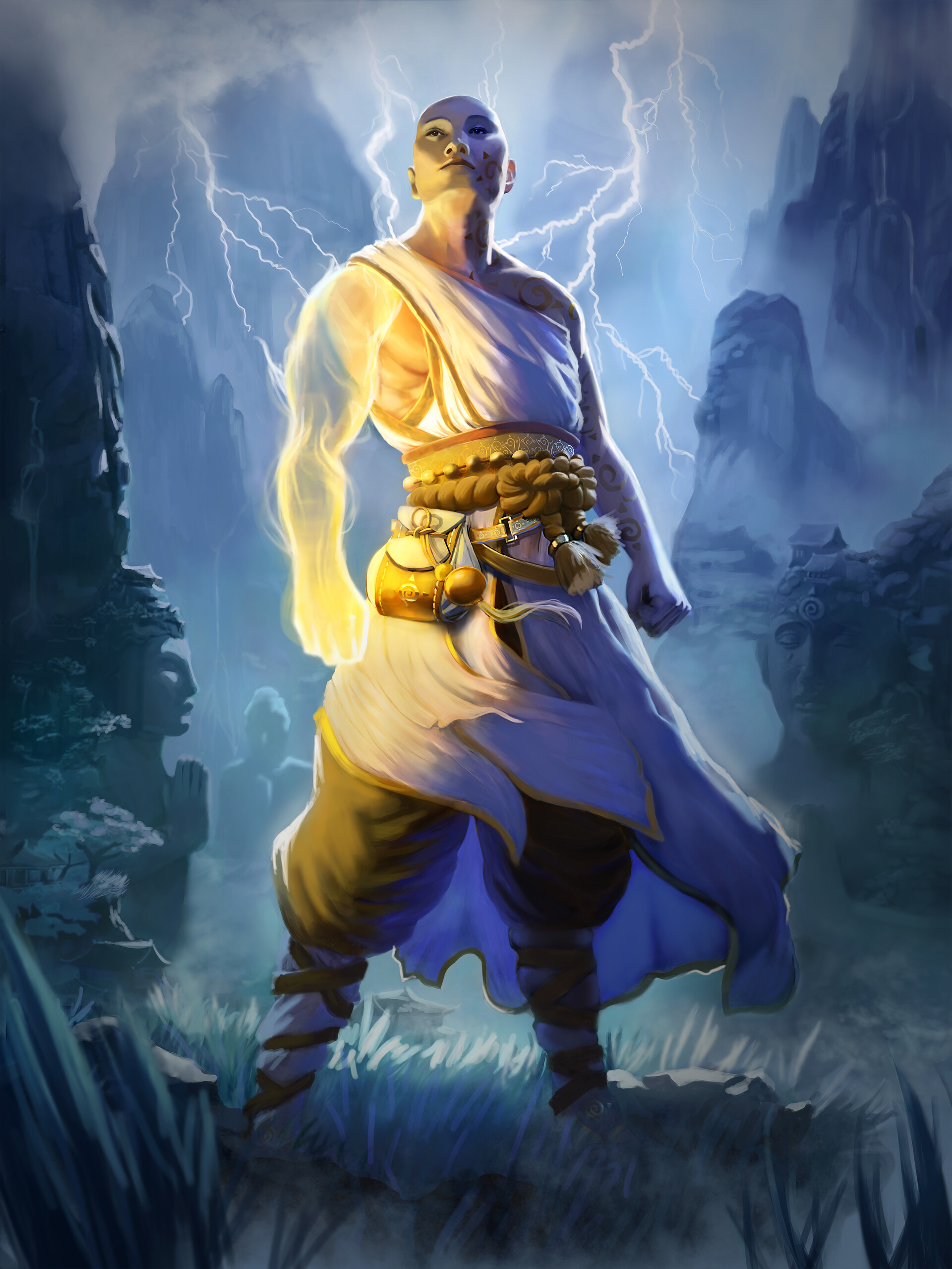 ArtStation - Planeswalker Asheren Thousanddawn