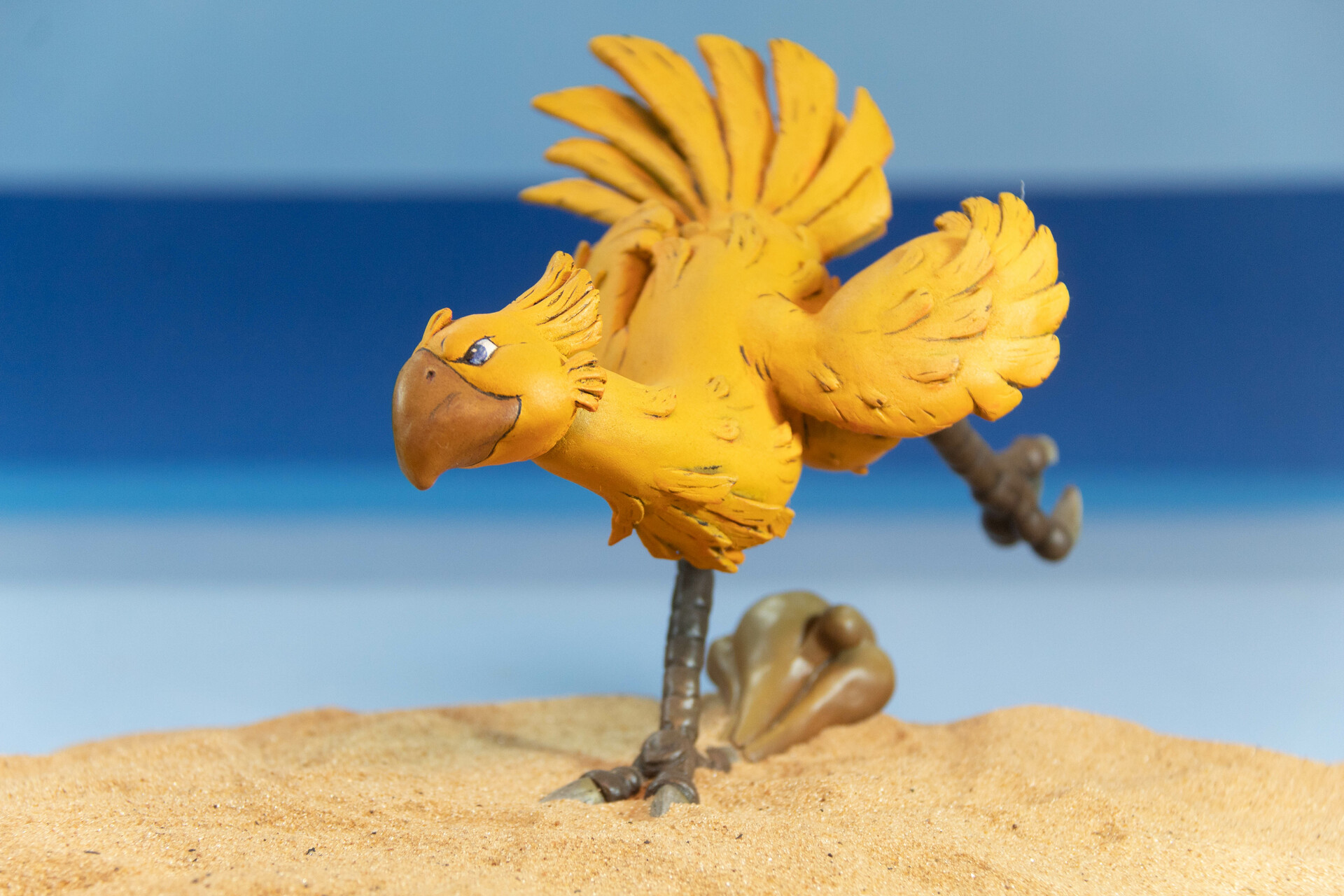 ArtStation - Wild Chocobo - Statue