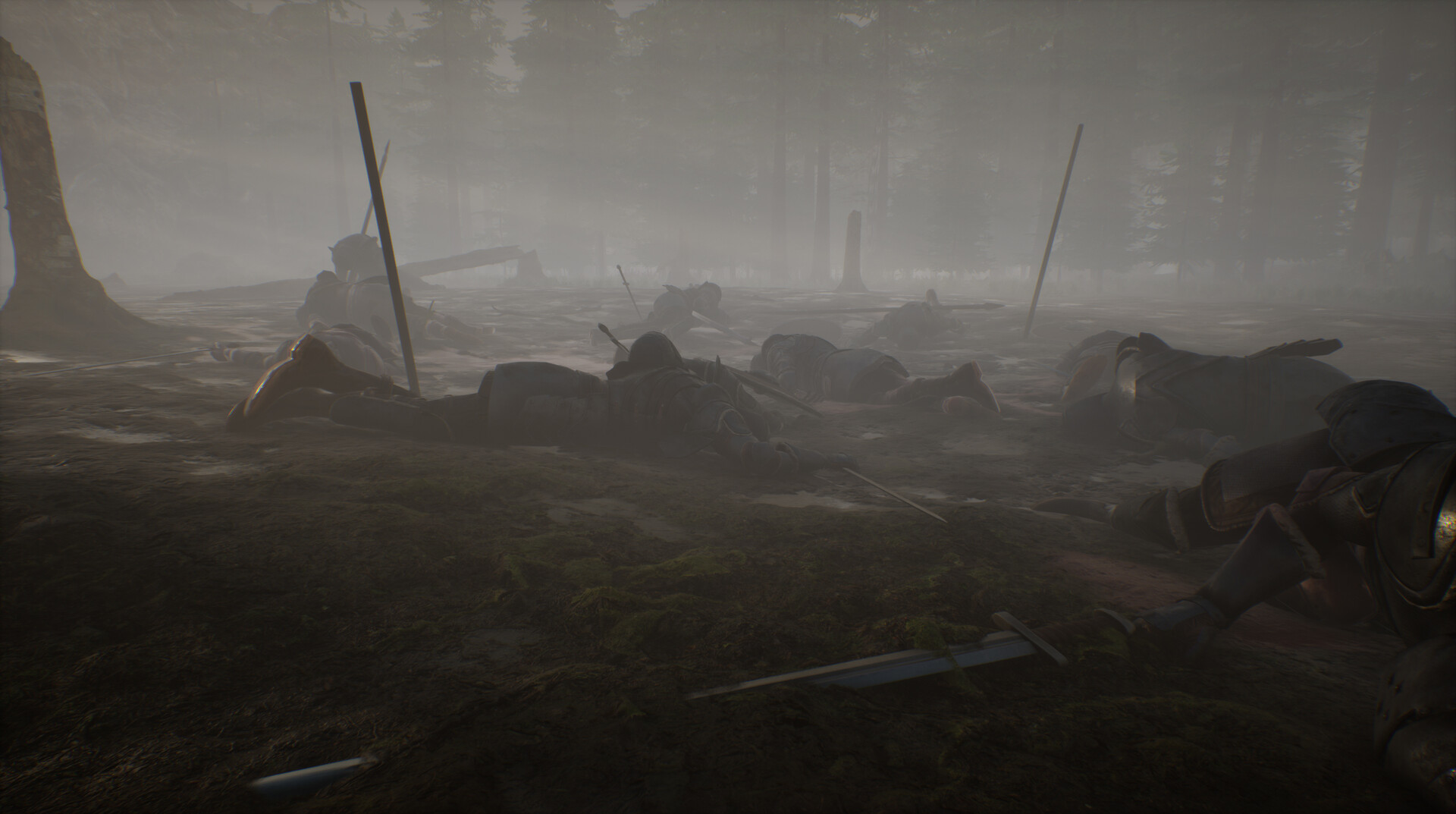 Medieval Battlefield Aftermath