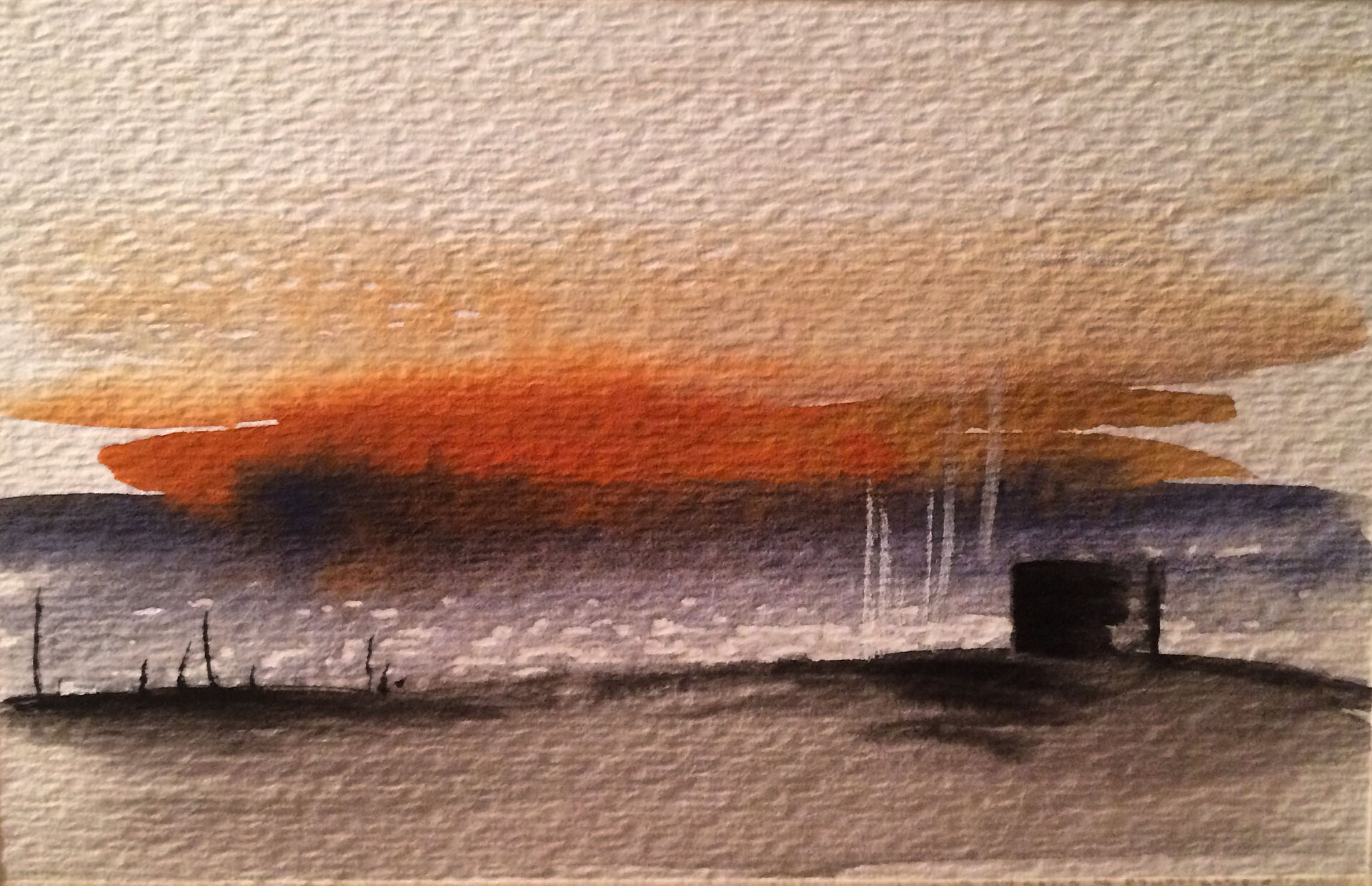 ArtStation - Summer Sunset