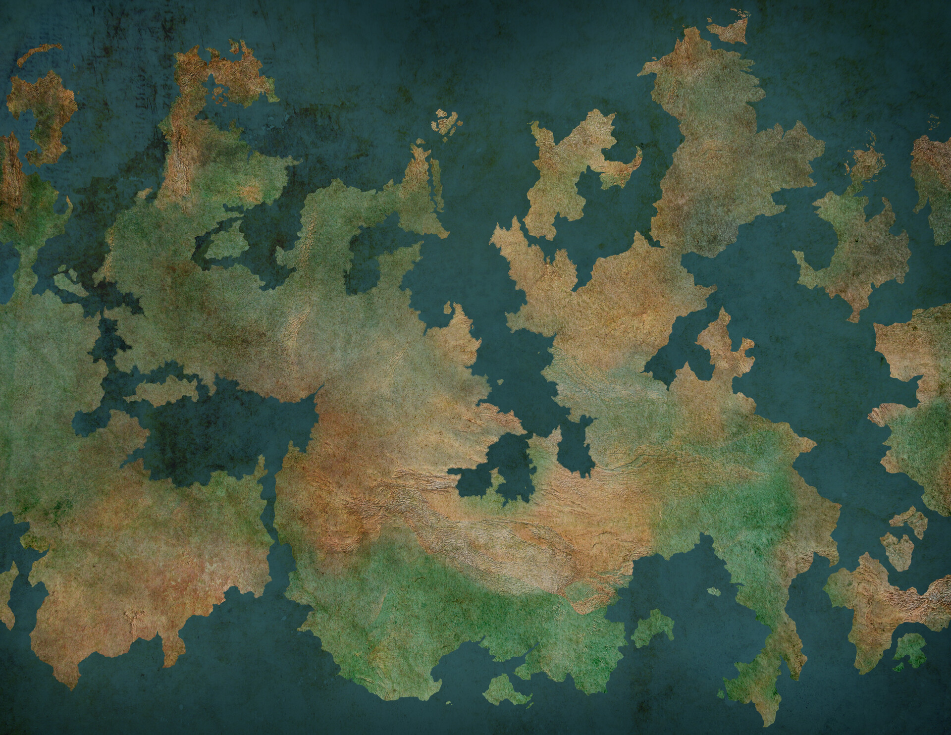 ArtStation - Fantasy Map 1