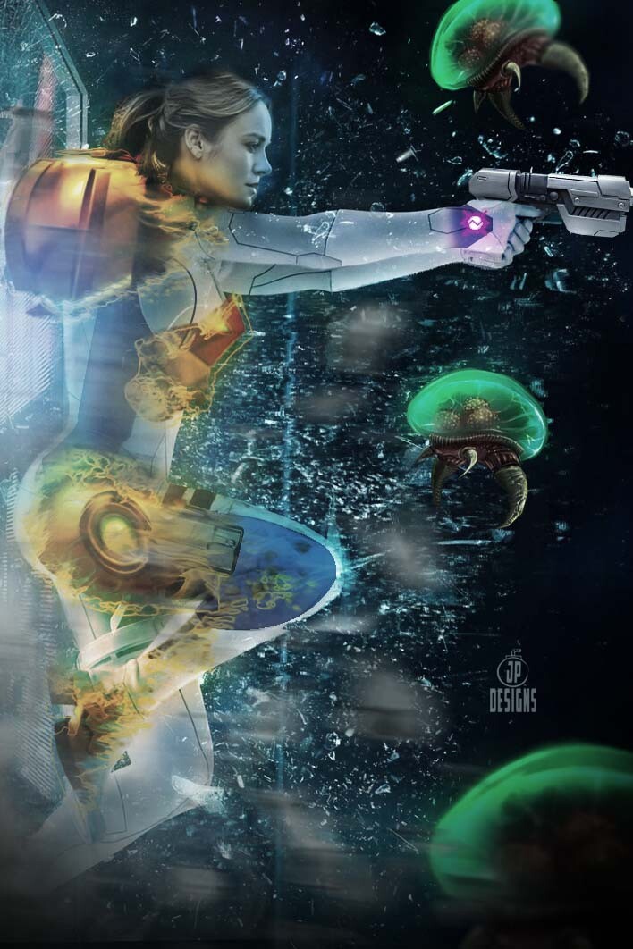 ArtStation - Brie Larson as Samus Aran