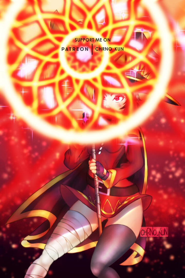 ArtStation - The Megumin explosion (Ver. 06)